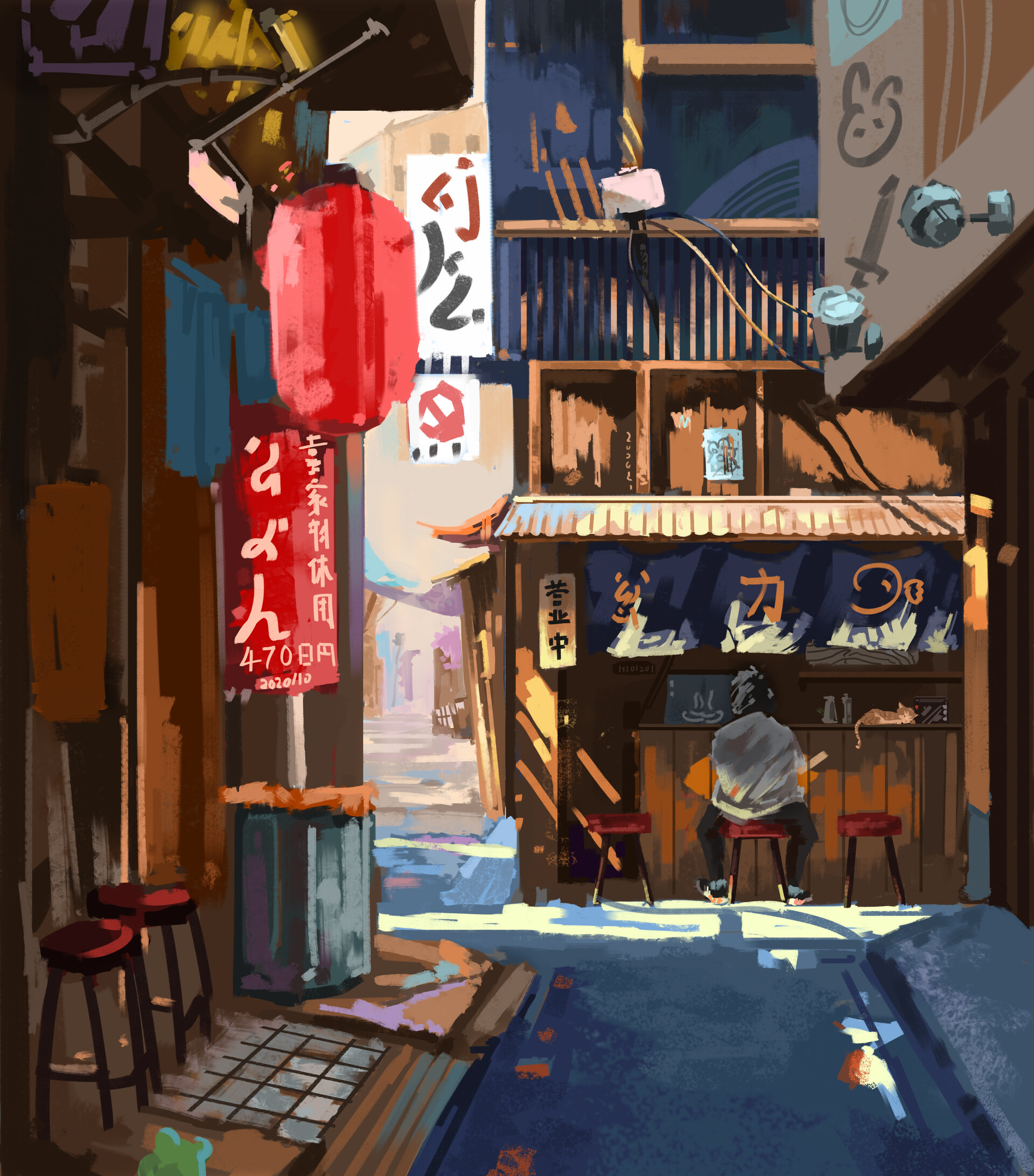 ArtStation - Street Painting-街道速涂