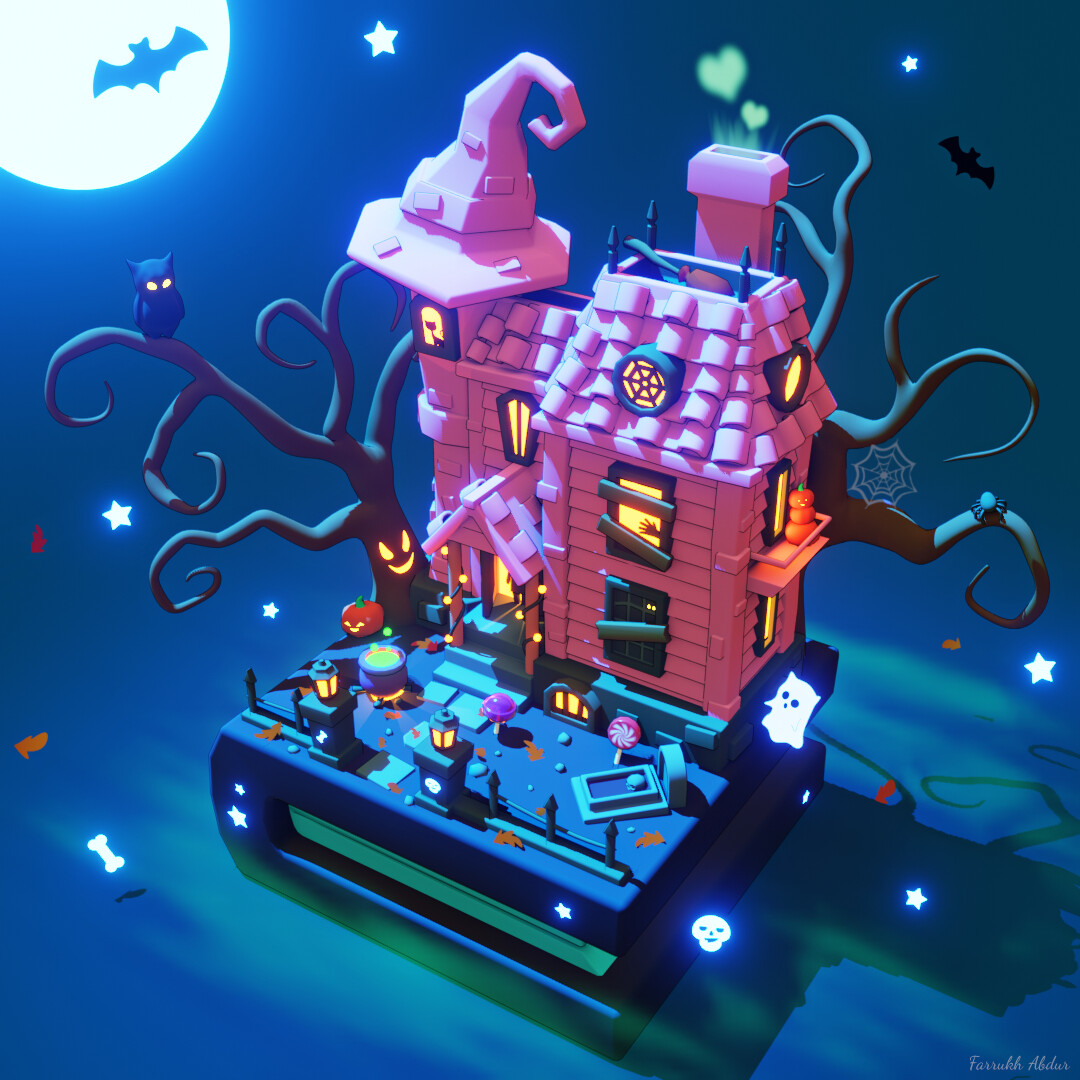 ArtStation - Spooky House
