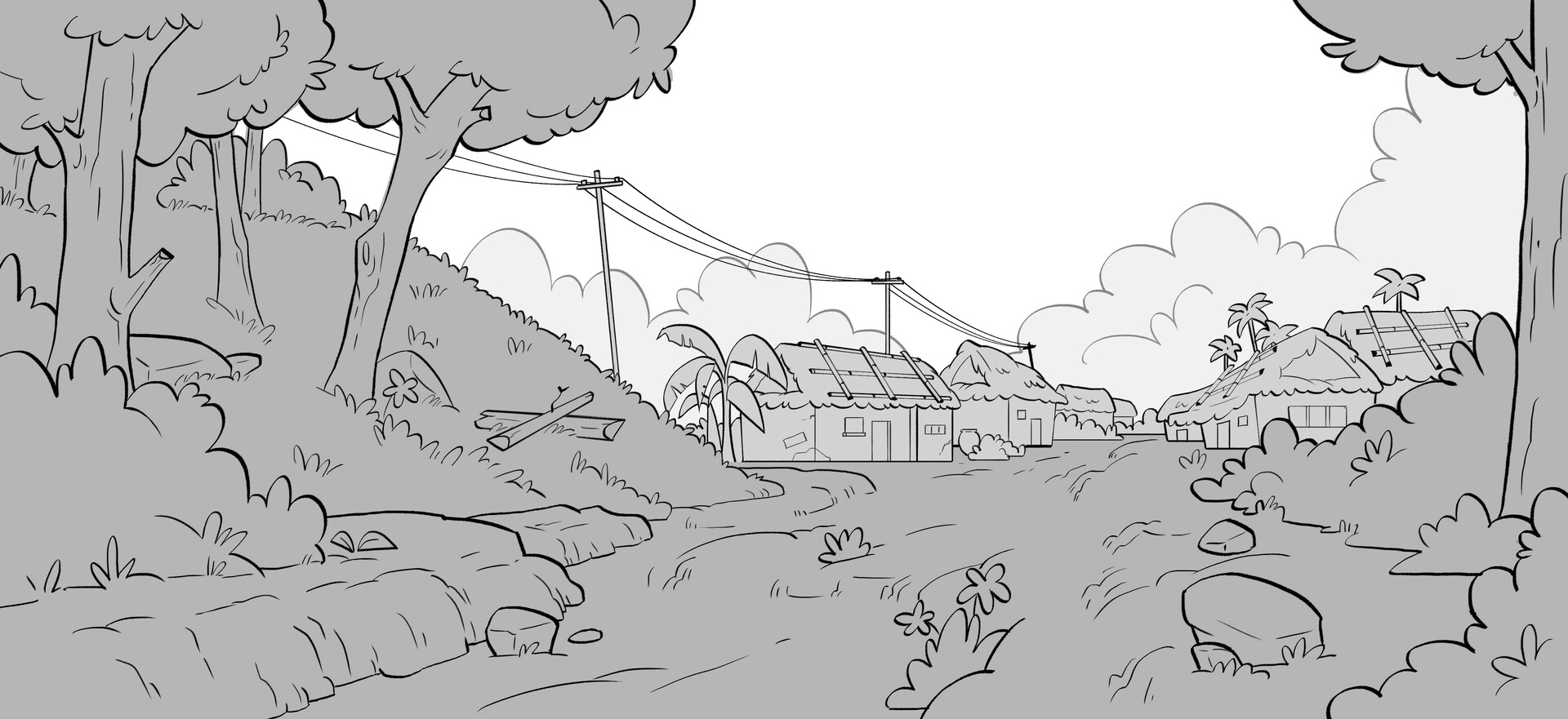 animation background layout design