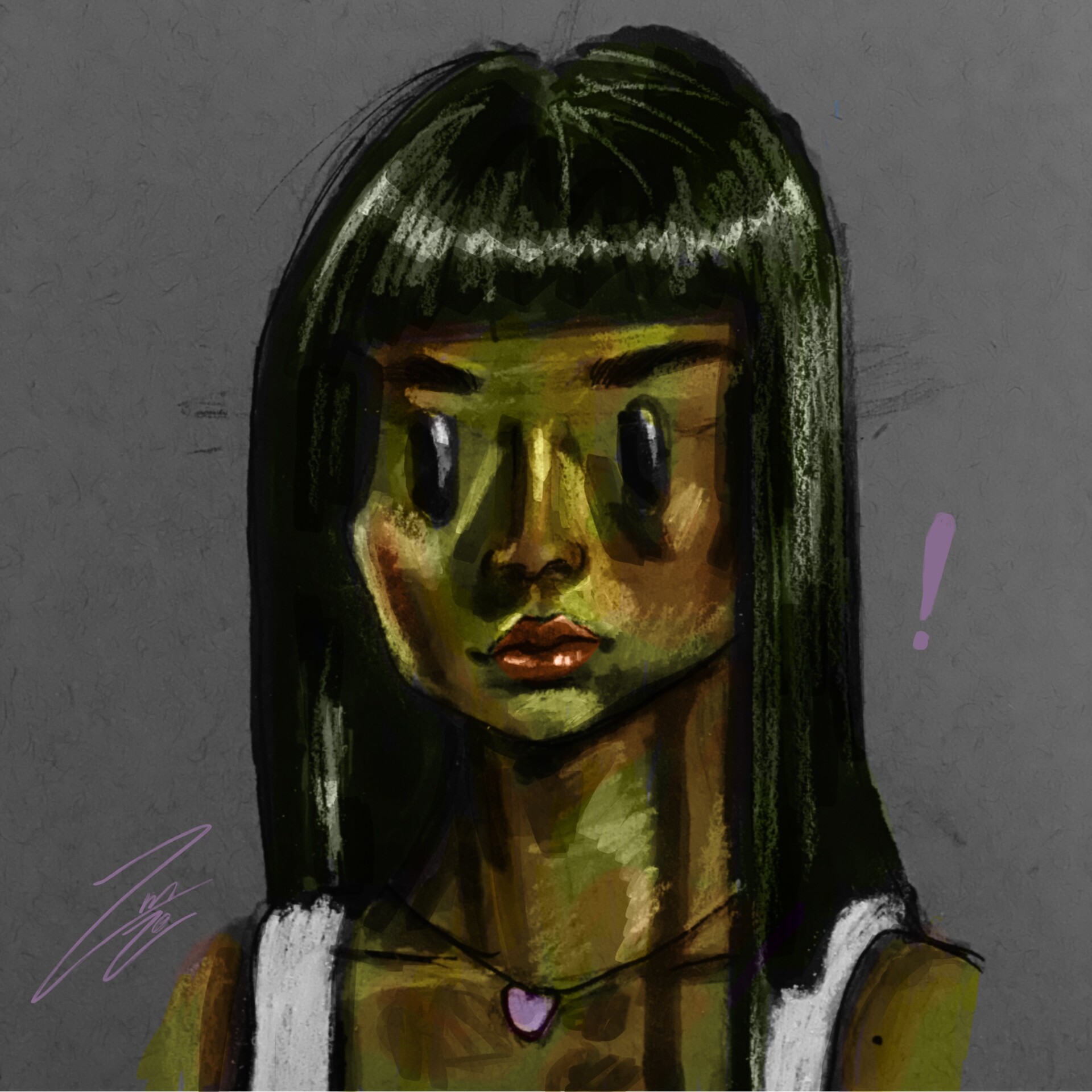 ArtStation - Little alien girl