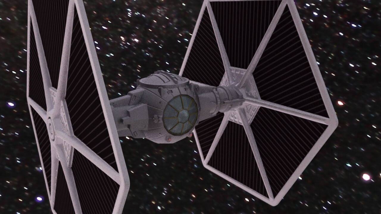 ArtStation - Tie fighter