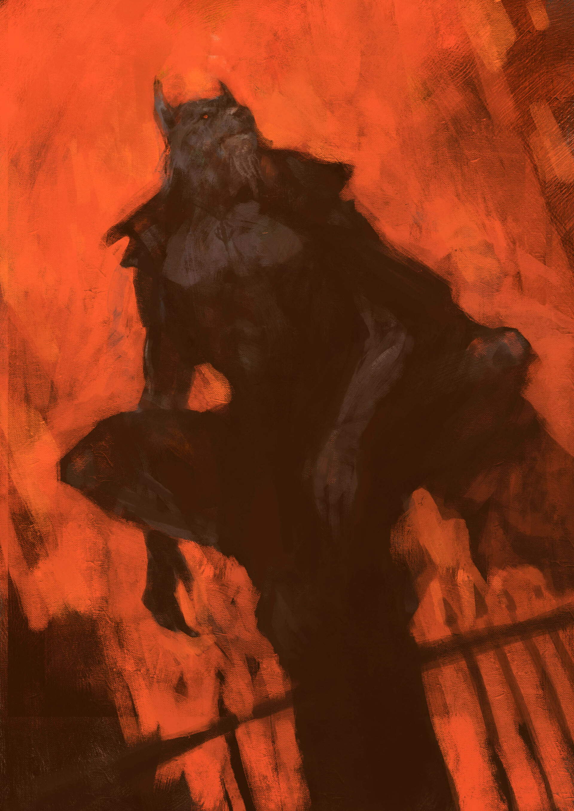 ArtStation - Lone wolf