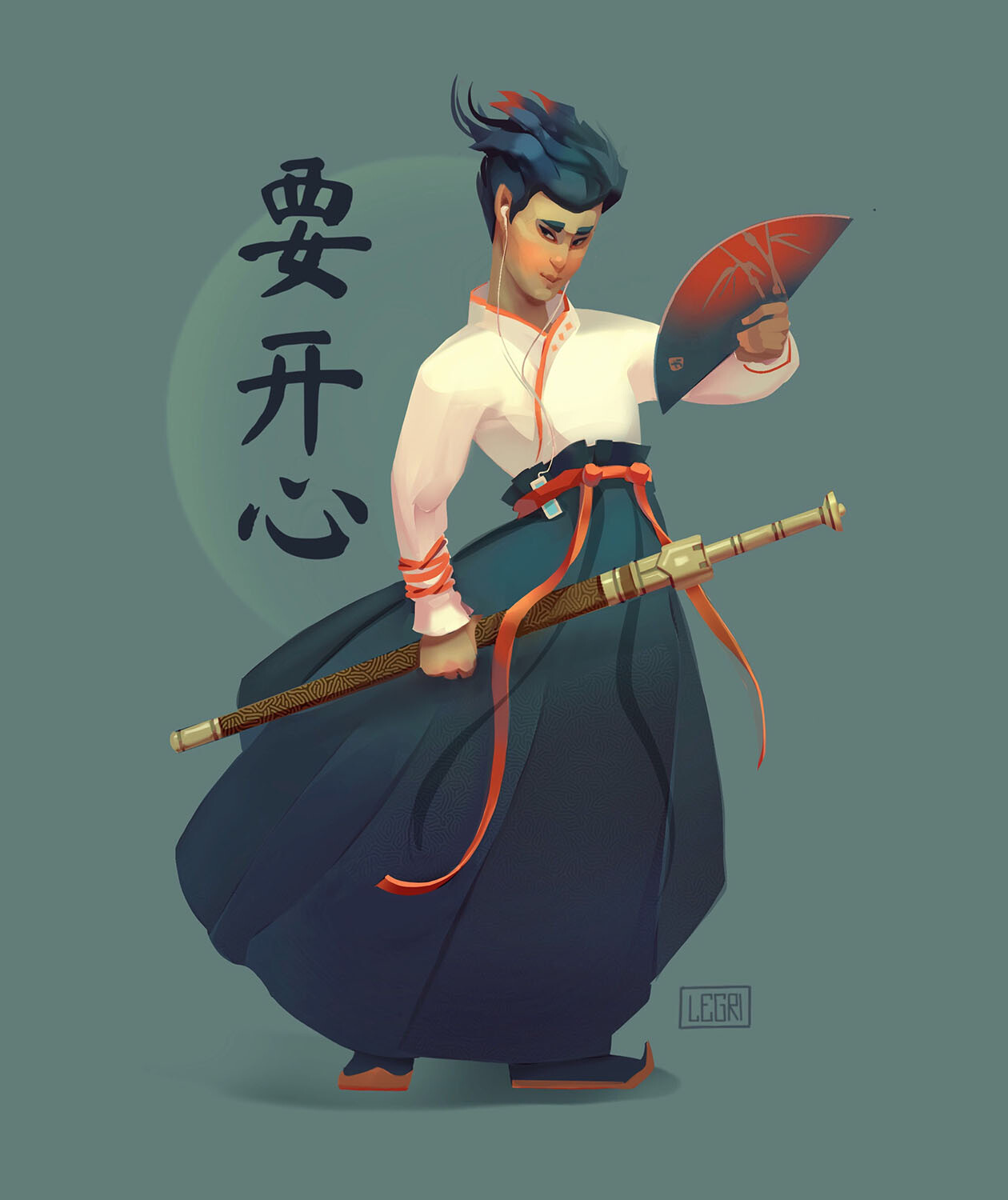 ArtStation - Boy in hanfu