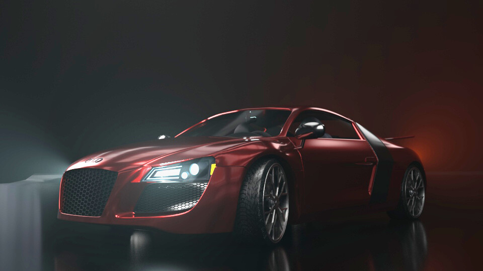 ArtStation - Audi - R8 (Automotive)