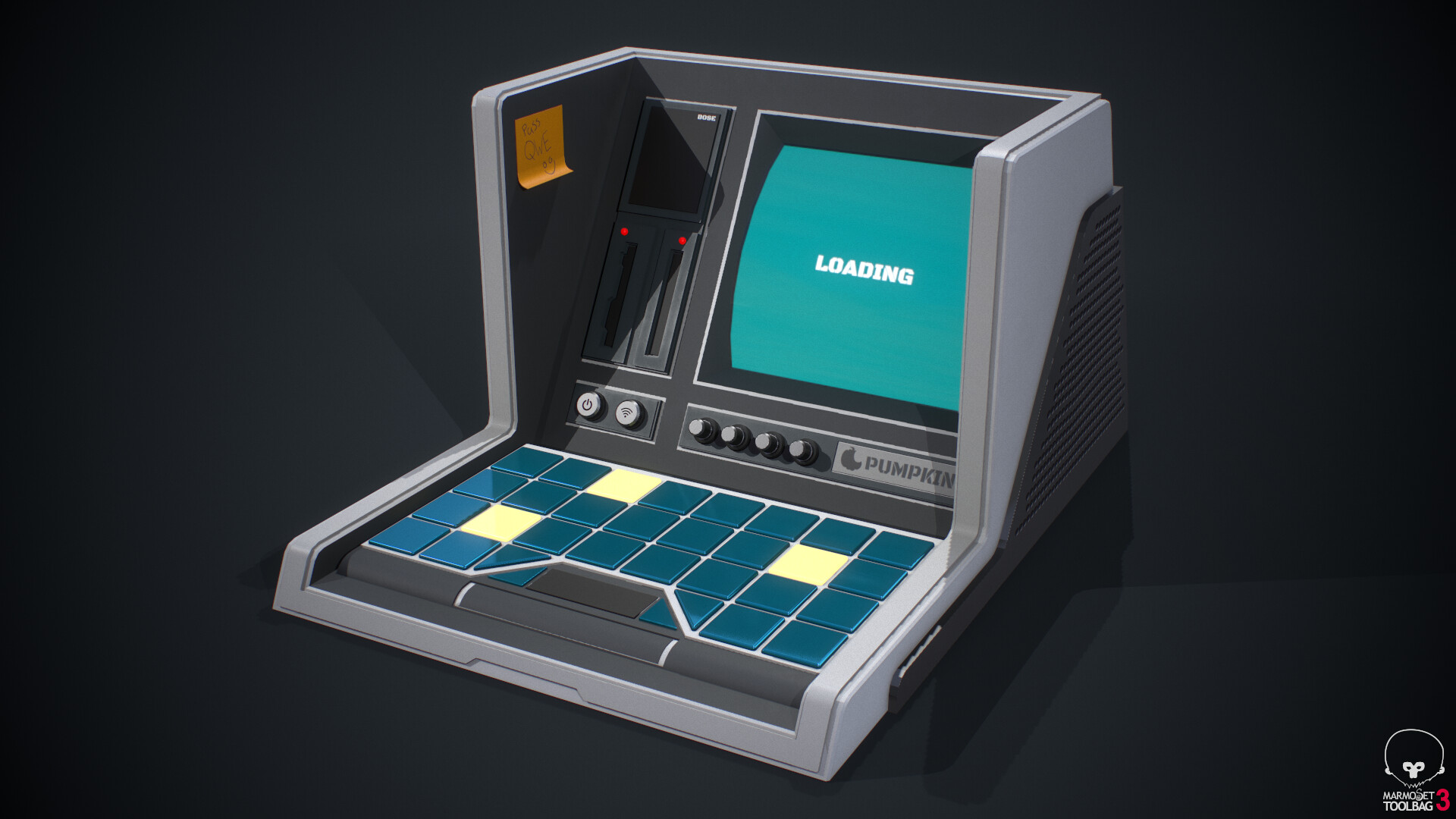 ArtStation - Retro Computer
