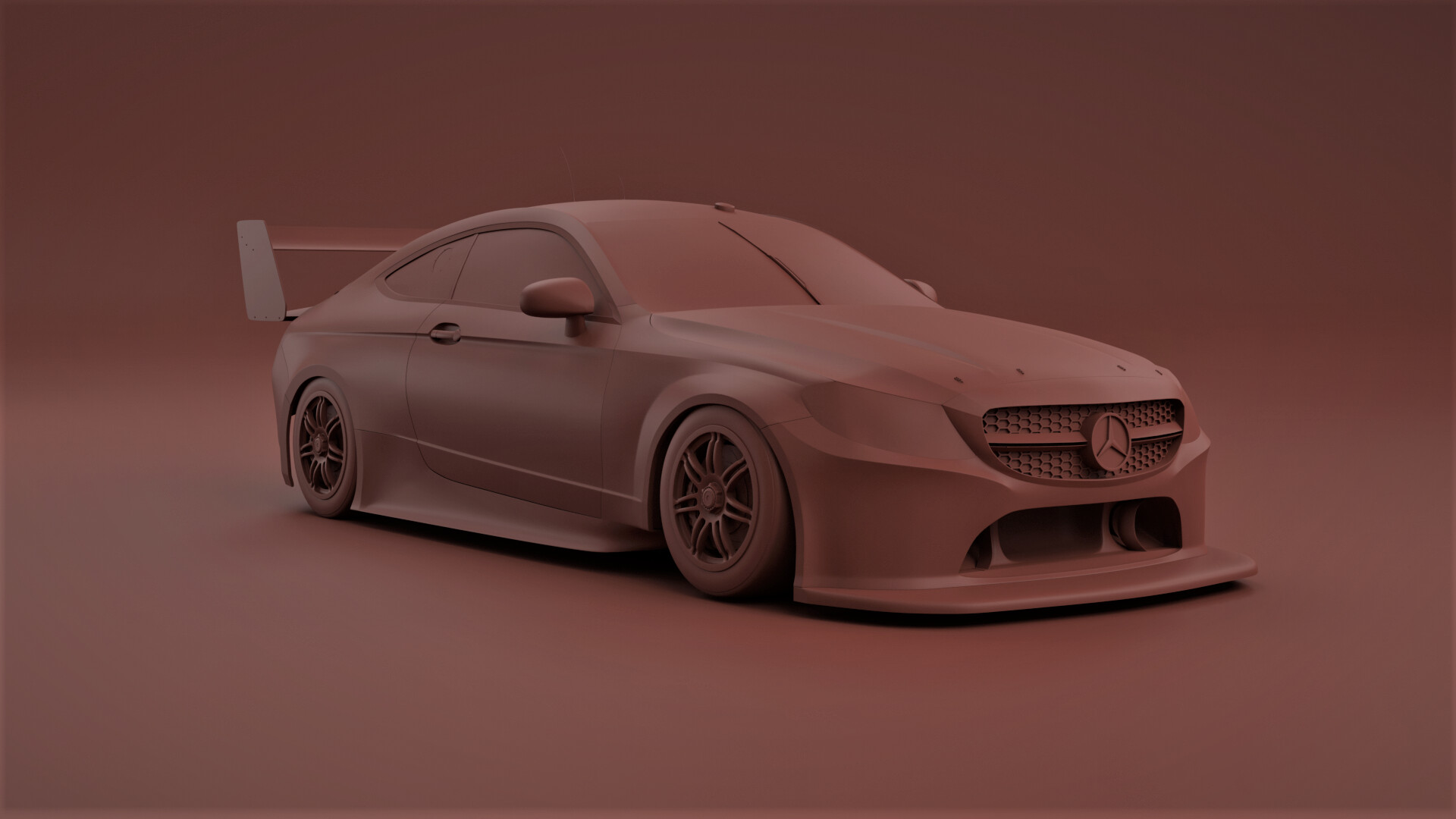 ArtStation - Mercedes C63 AMG Supercars concept V2