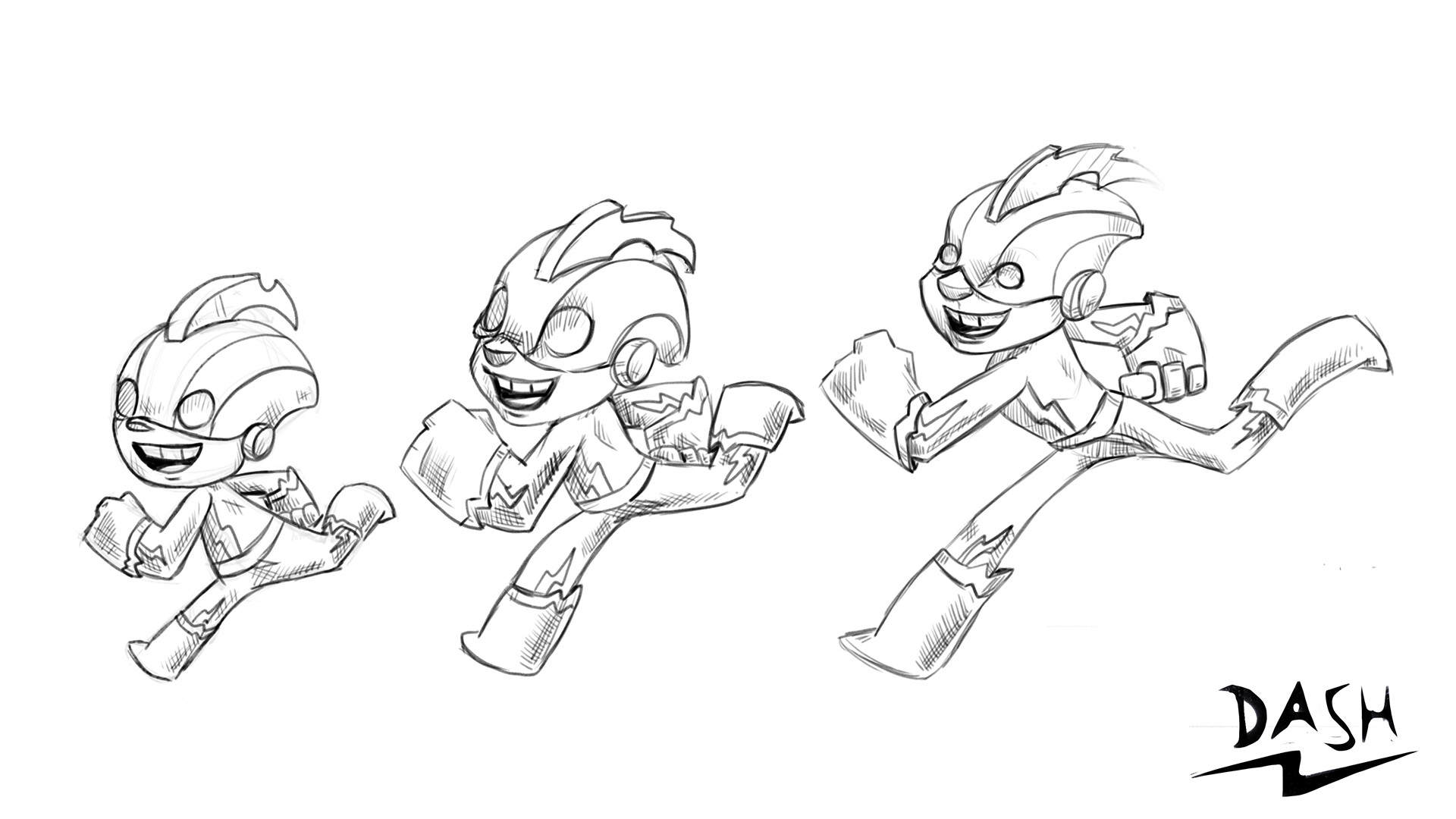 flash and dash coloring pages