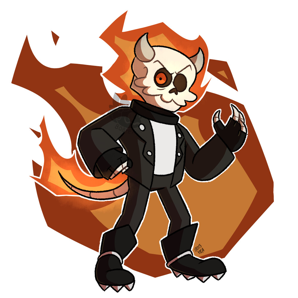 ArtStation - Skeleton dude