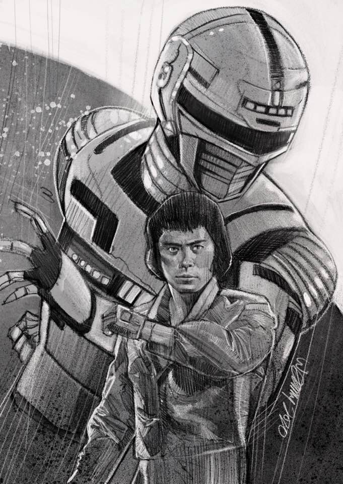 ArtStation - Childhood hero series: Gaban.