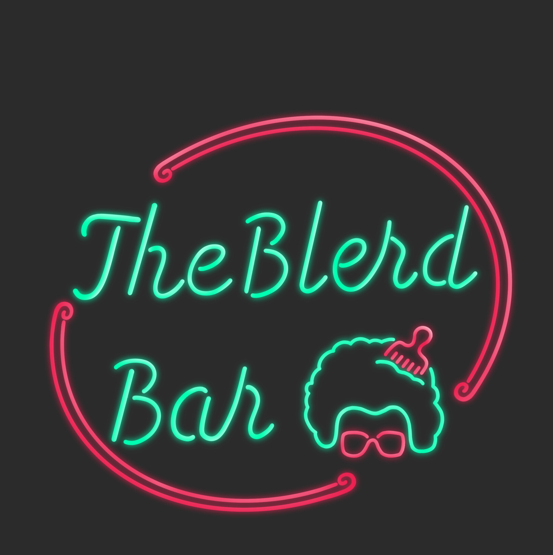 ArtStation - The Blerd Bar Logo Commission