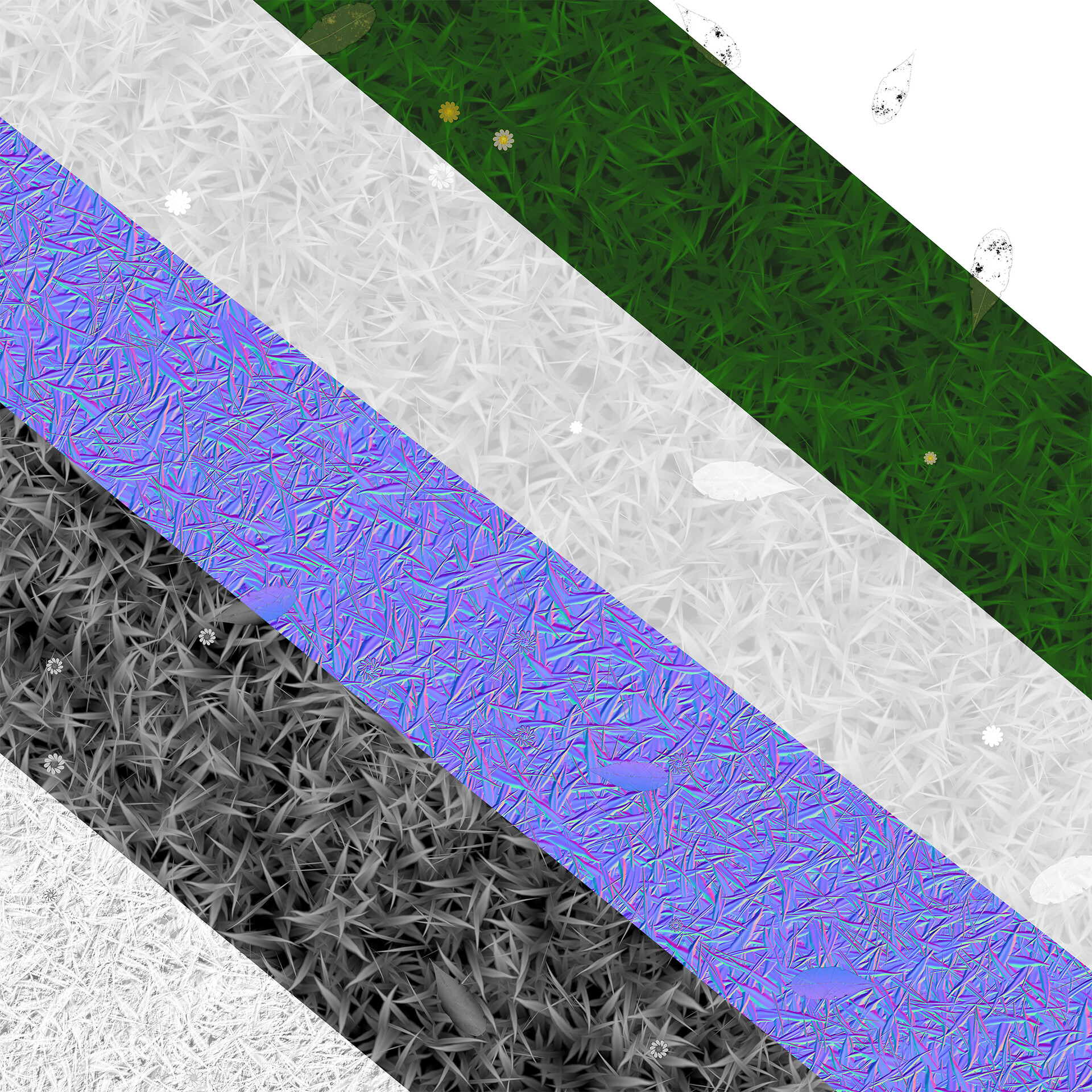 Jamie Wedge - Grass - Realistic Texture - Substance Designer