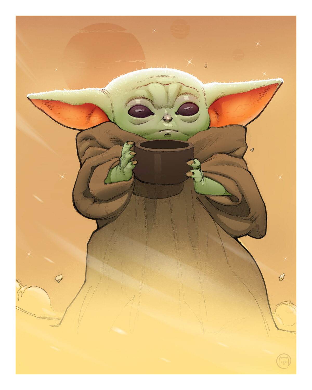 ArtStation - baby yoda