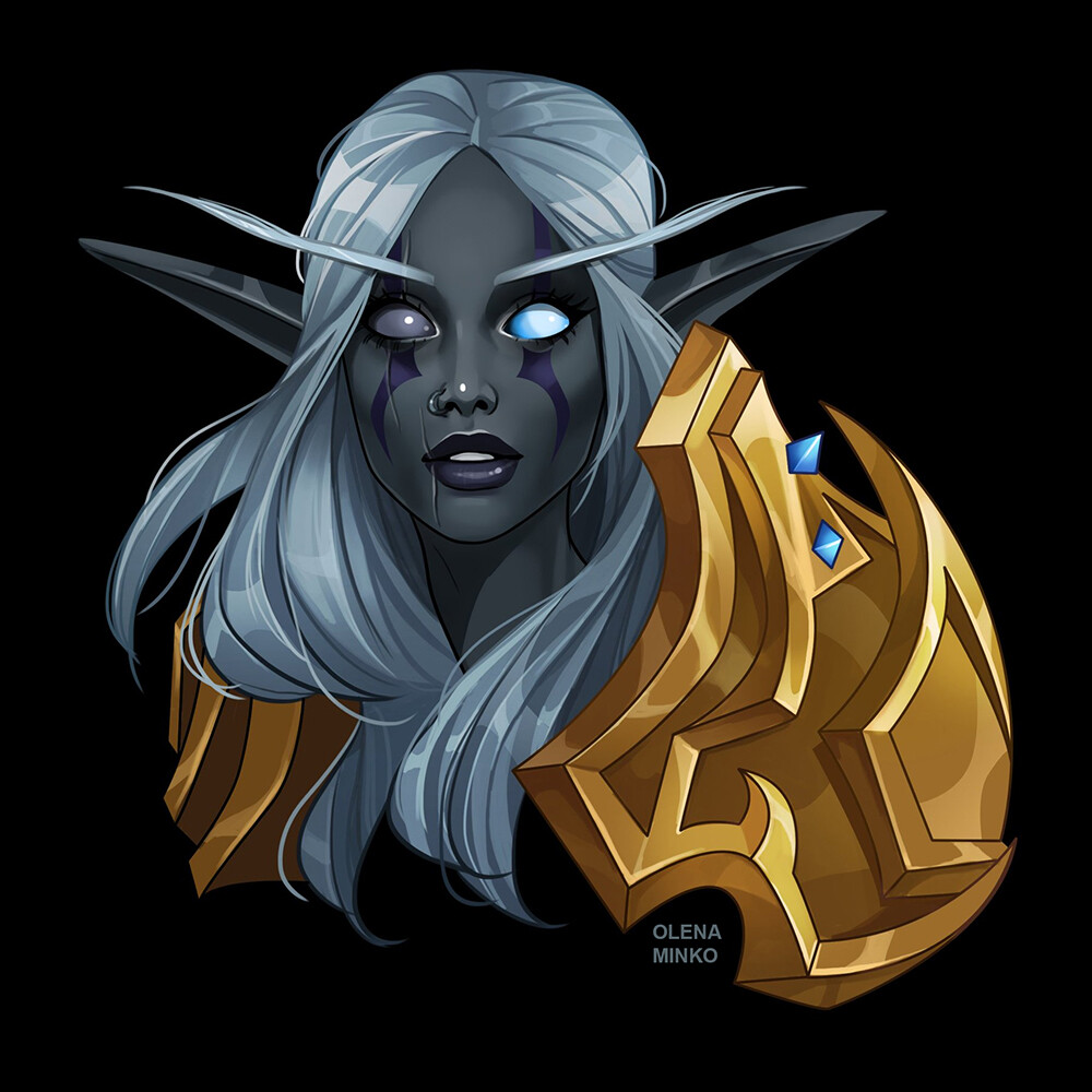 ArtStation - Dark elf