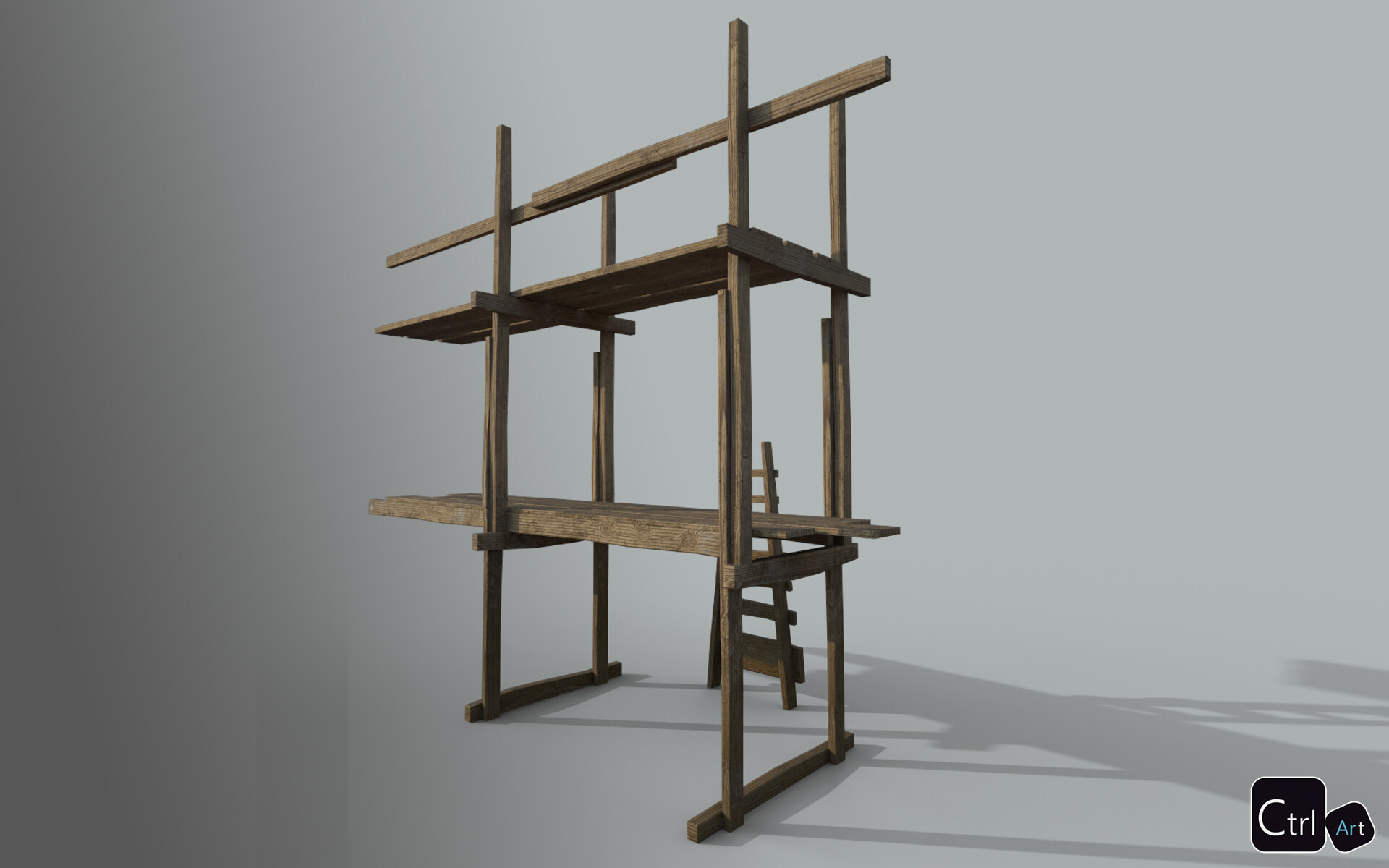 ArtStation - More scaffolds