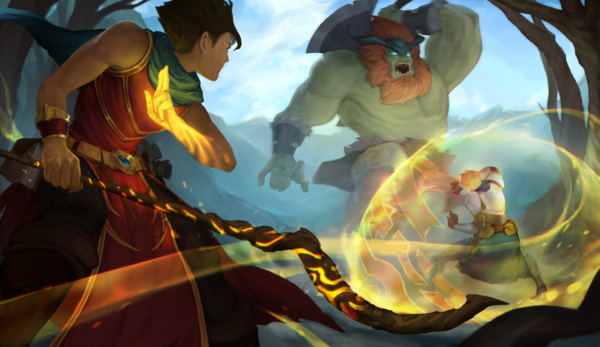 ArtStation - Spell Shield Illustration