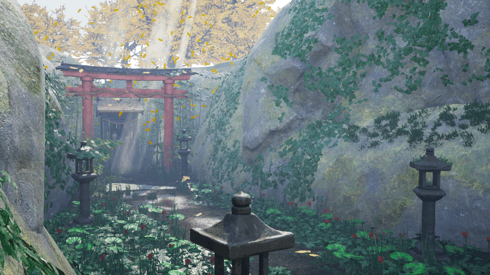 Daniel Gover - Game Environment "Forest Inari Shrine"