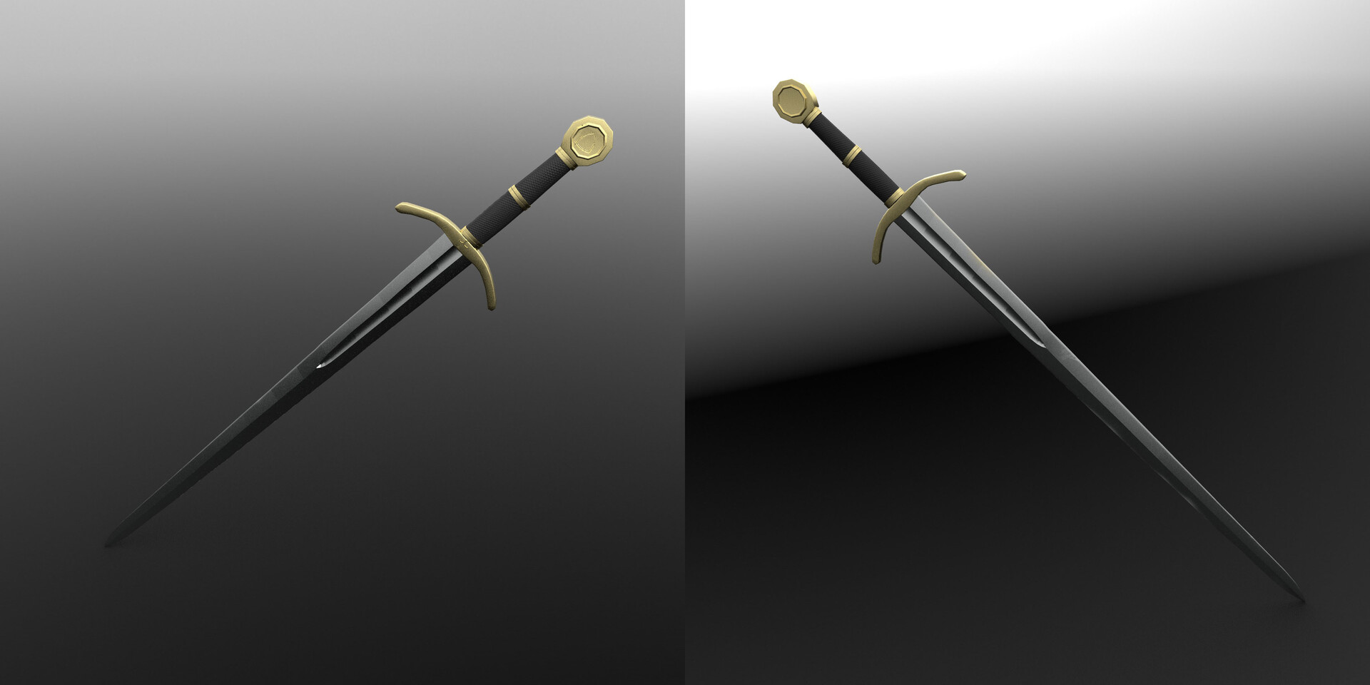 ArtStation - Model Creation Pen and Sword