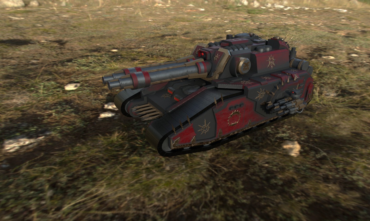 ArtStation - 40k Vehicle textures