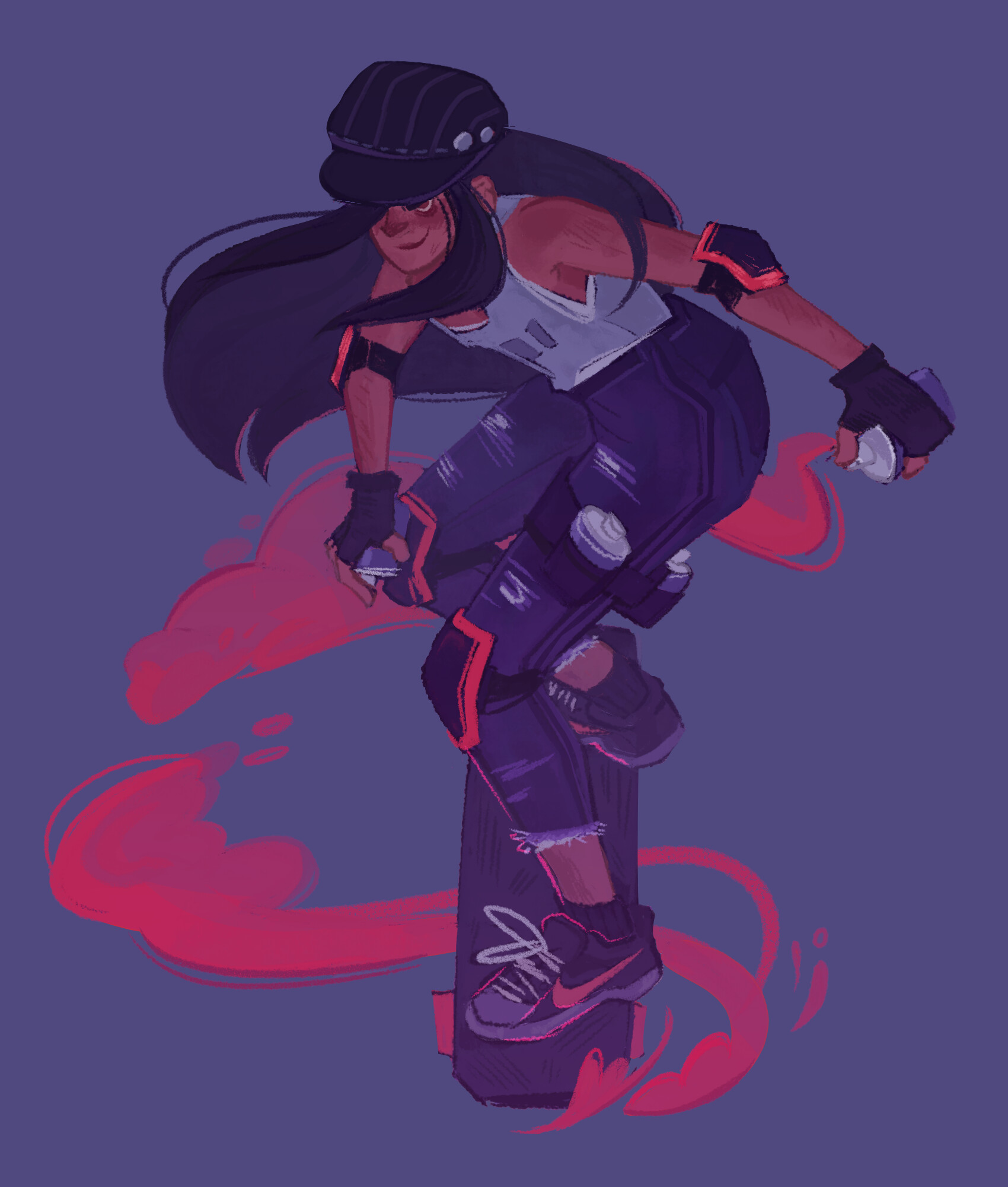 ArtStation - Skater Girl
