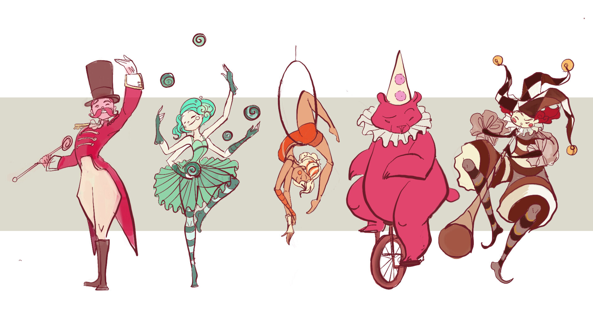 Naomi Iwadare - SUGAR CIRCUS (Visual Development)