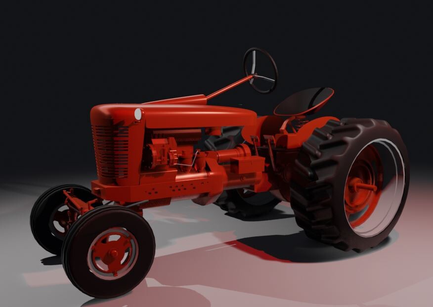 ArtStation - Tractor