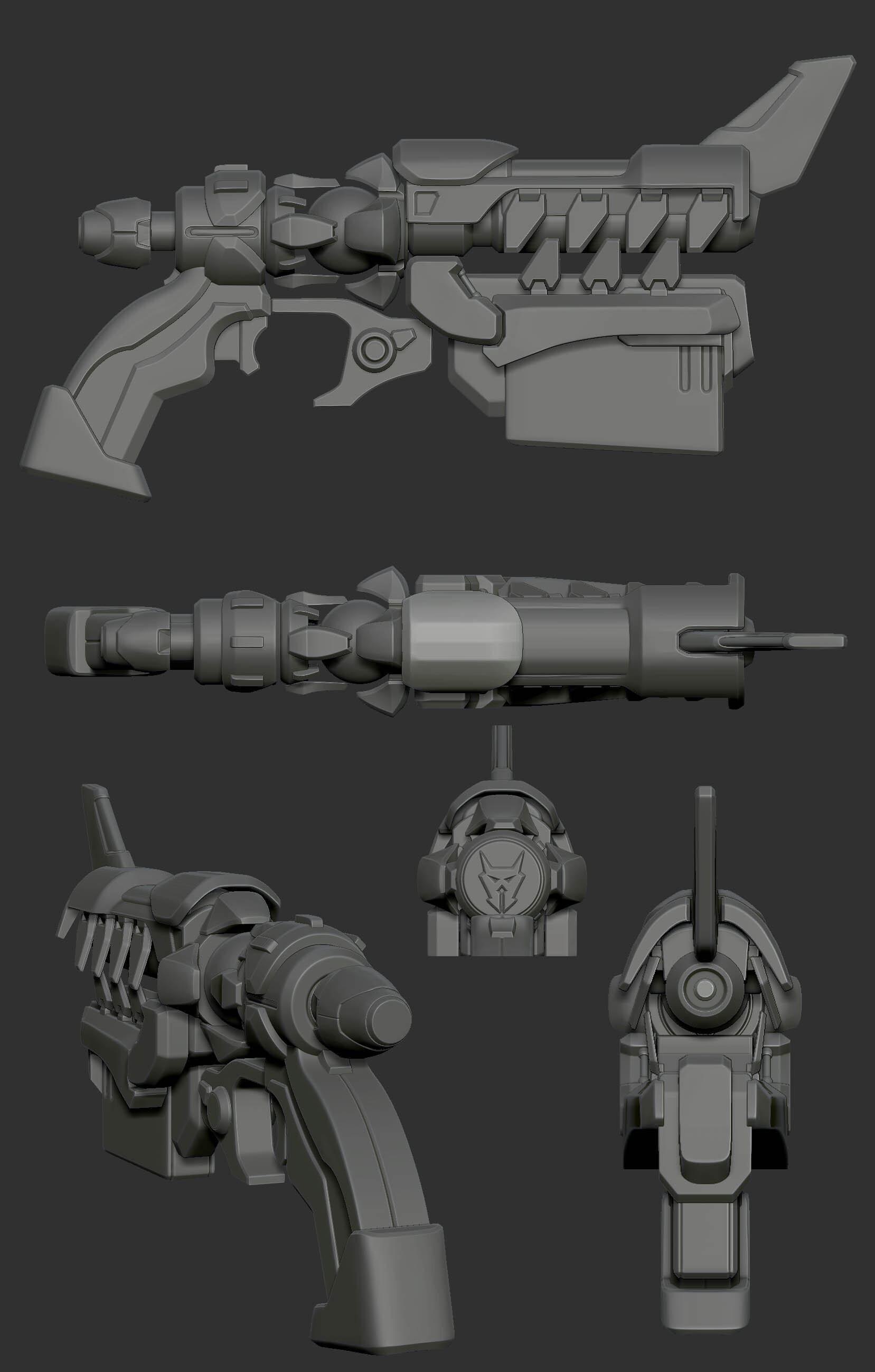 Rosa Lee - Paladins - Androxus Battlesuit Weapon