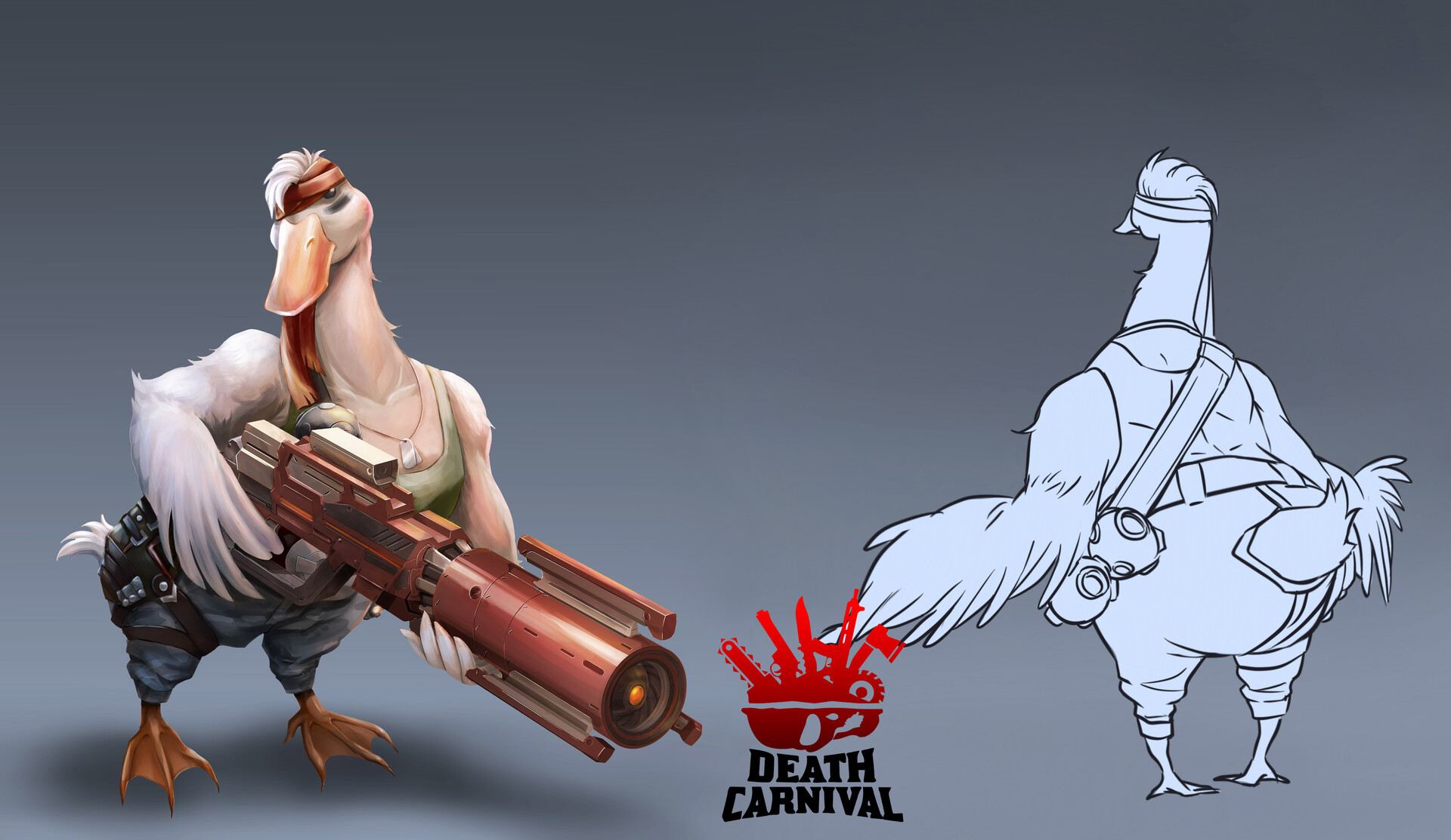 ArtStation - Duck Norris- Death Carnival Project