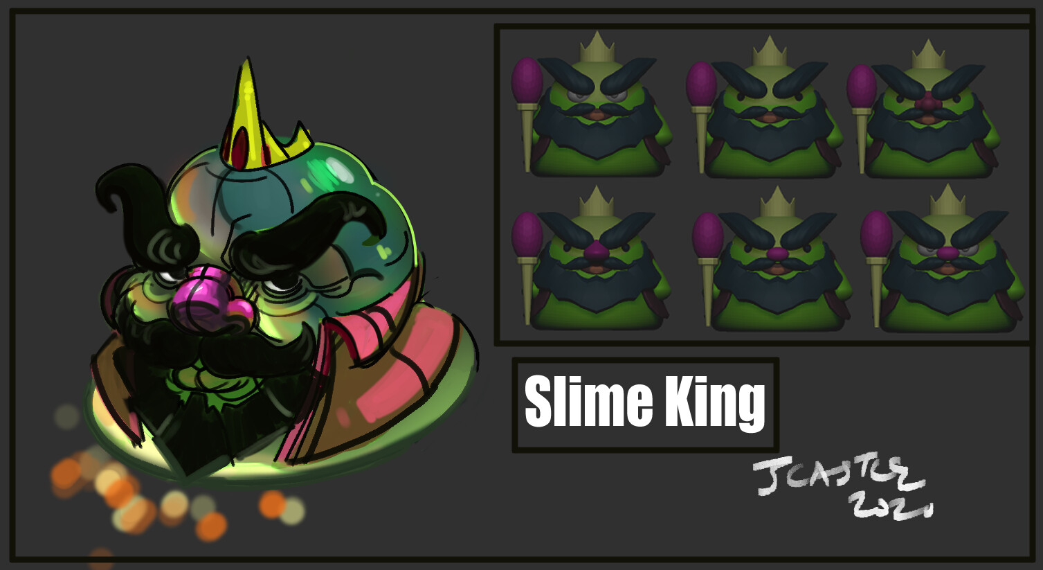 ArtStation - a Slime King