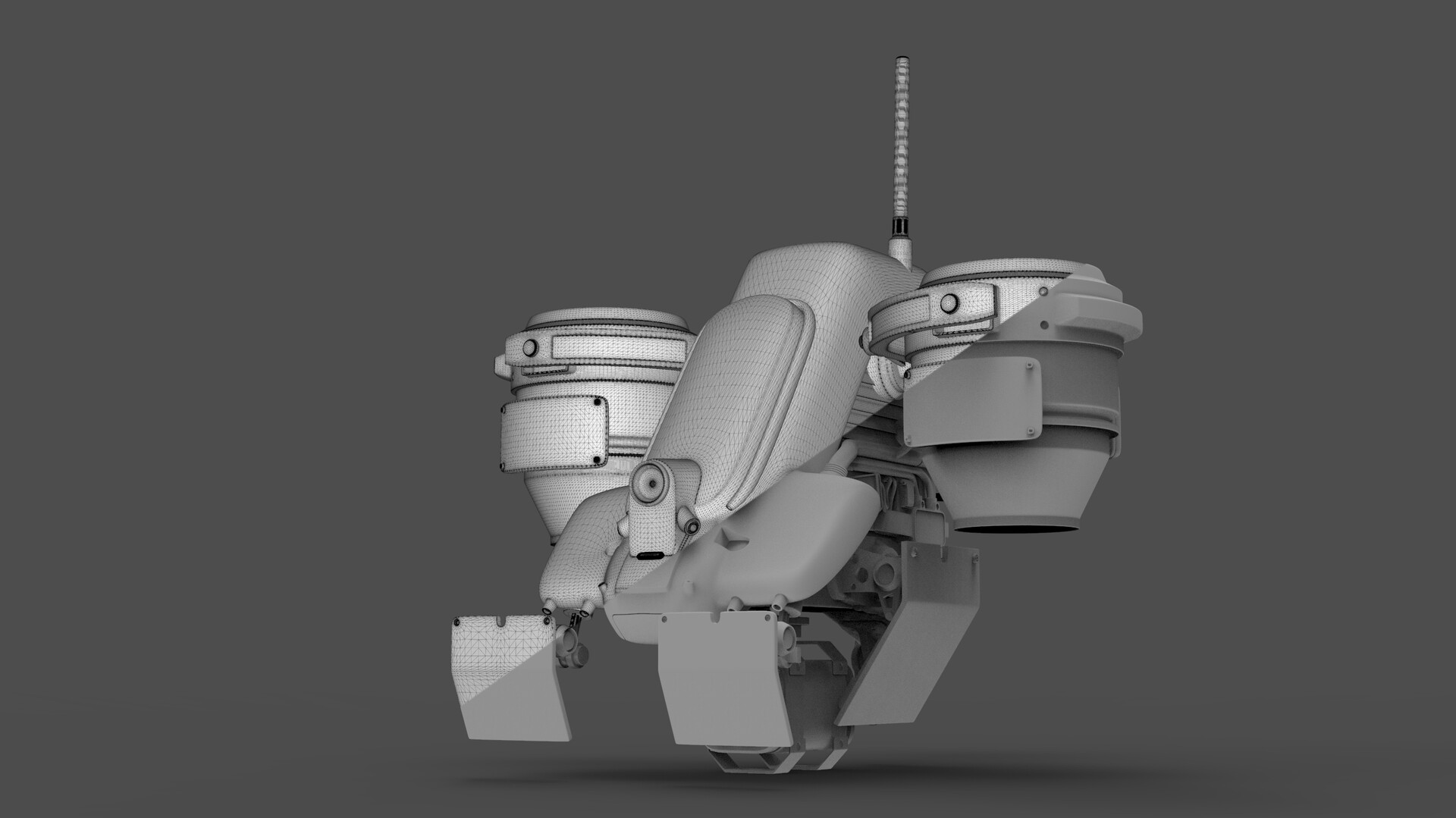 Ashutosh Negi - Wolfenstein the new collosus drone.