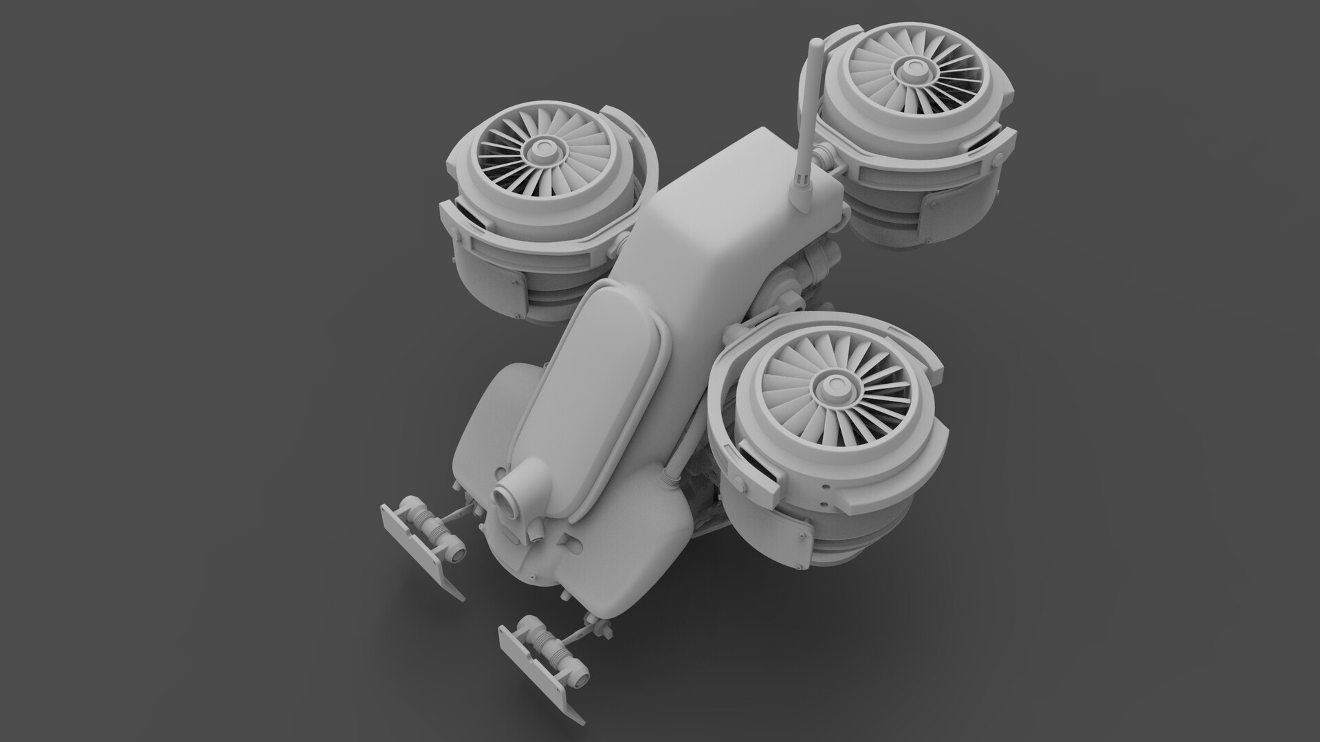 Ashutosh Negi - Wolfenstein the new collosus drone.