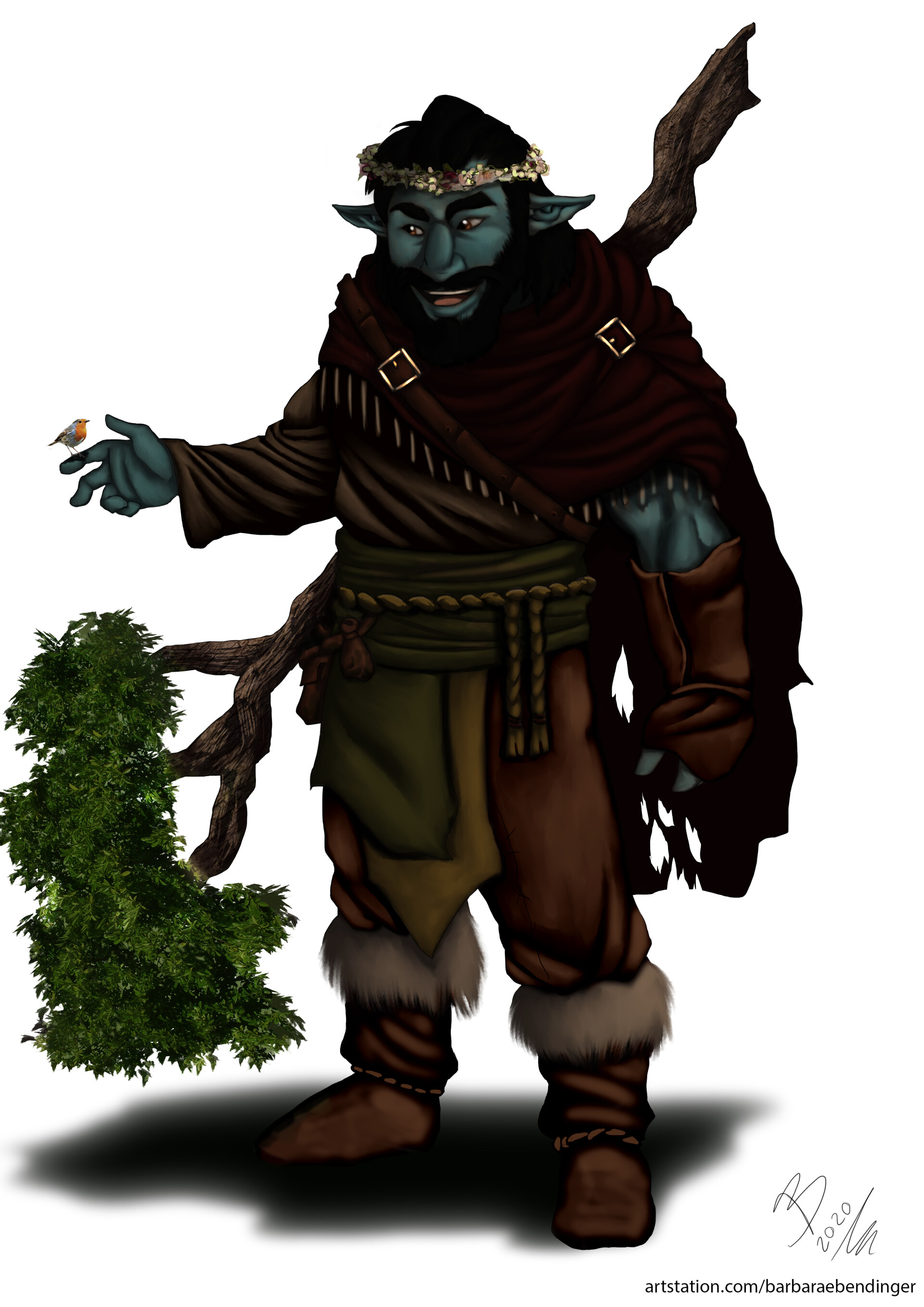 ArtStation - dnd character