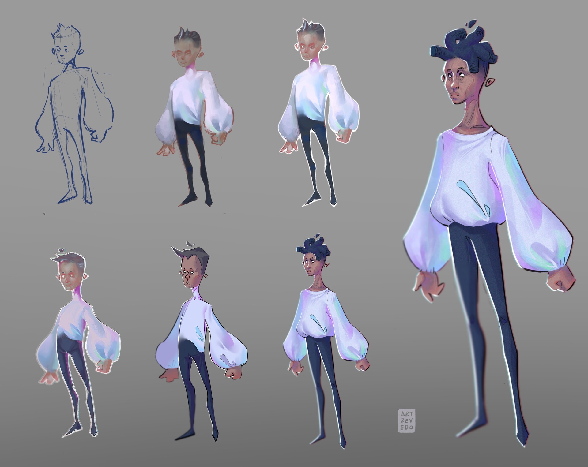 ArtStation - Character design exploration