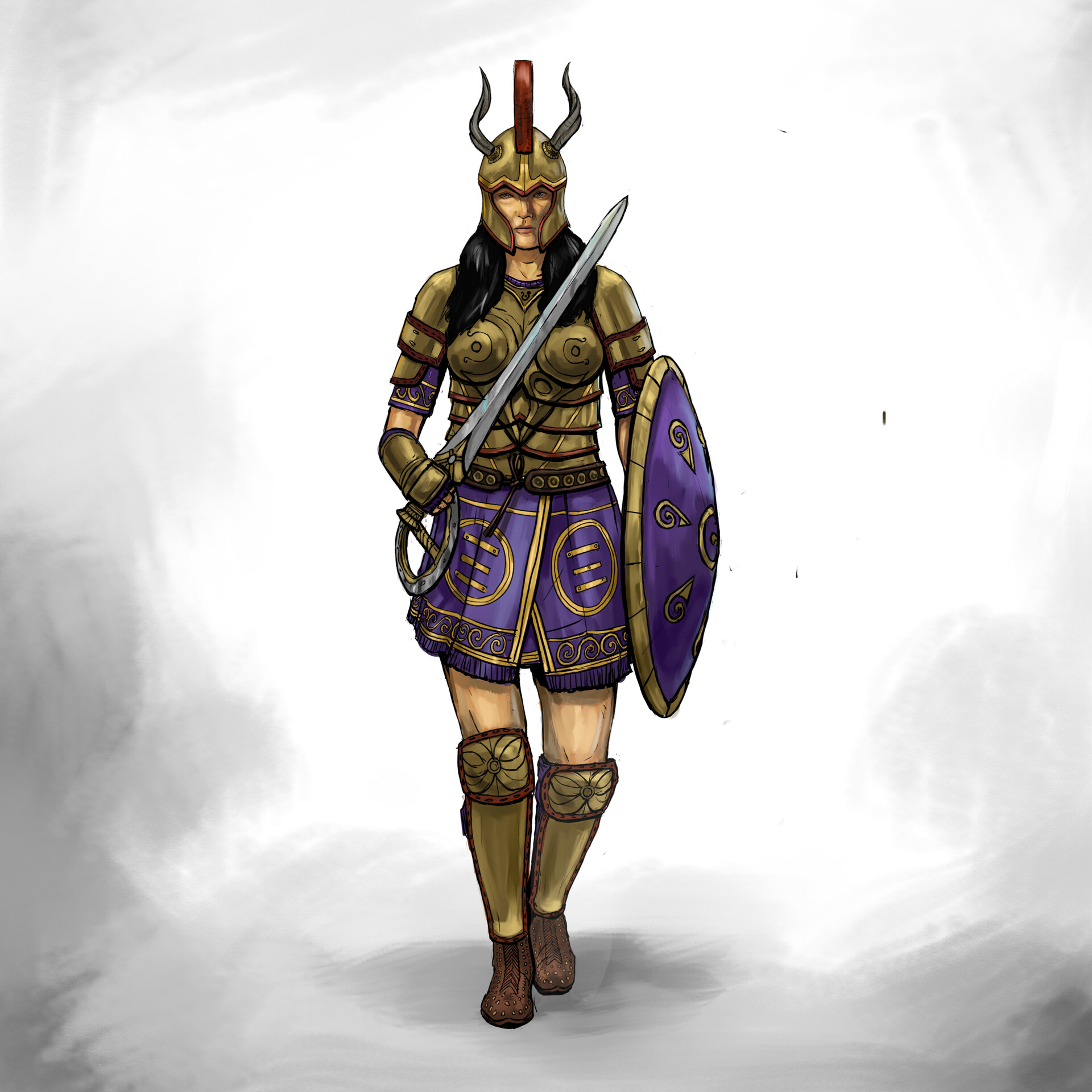 ArtStation - Redesign of Xena the Warrior Princess