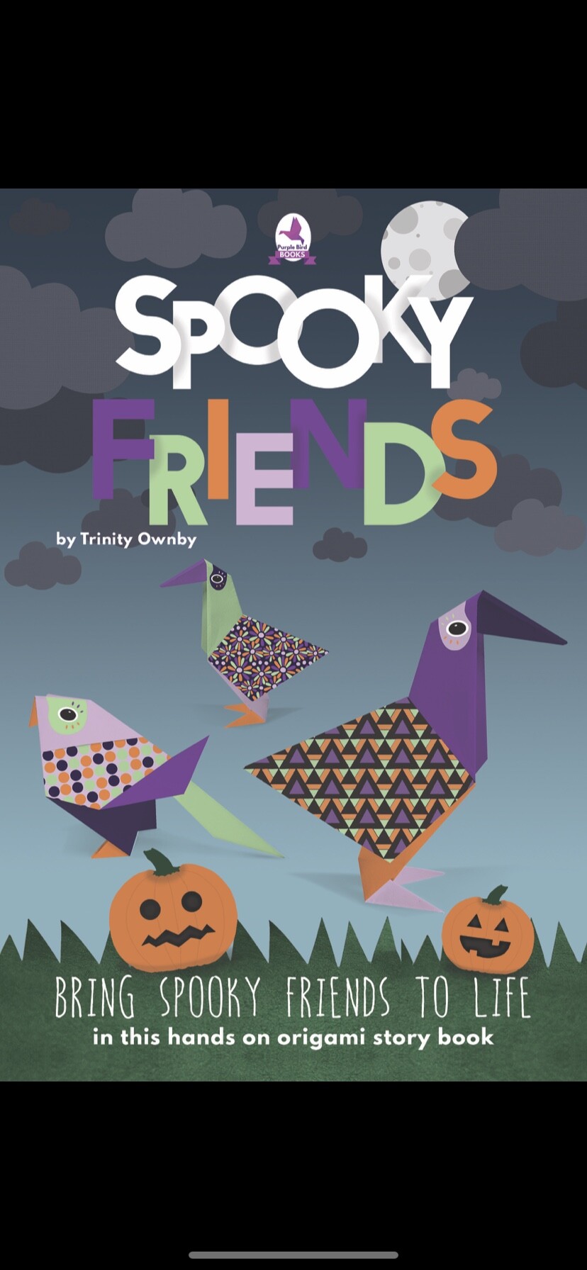 ArtStation - Spooky Friends Book Cover Project