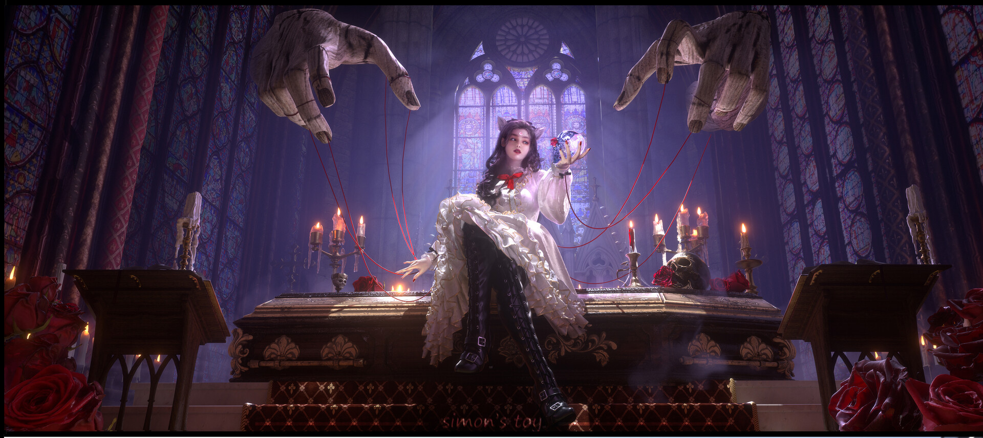 ArtStation - Death rose