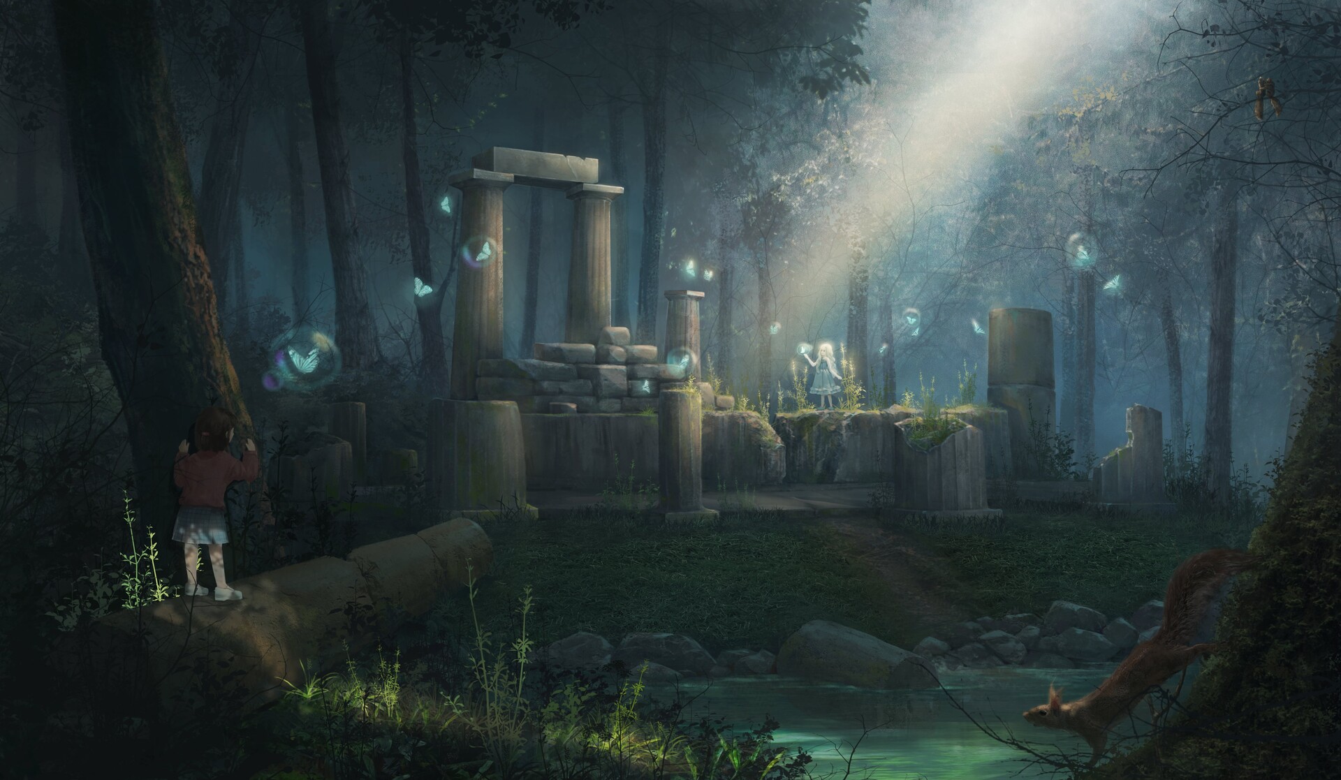 ArtStation - The lost forest