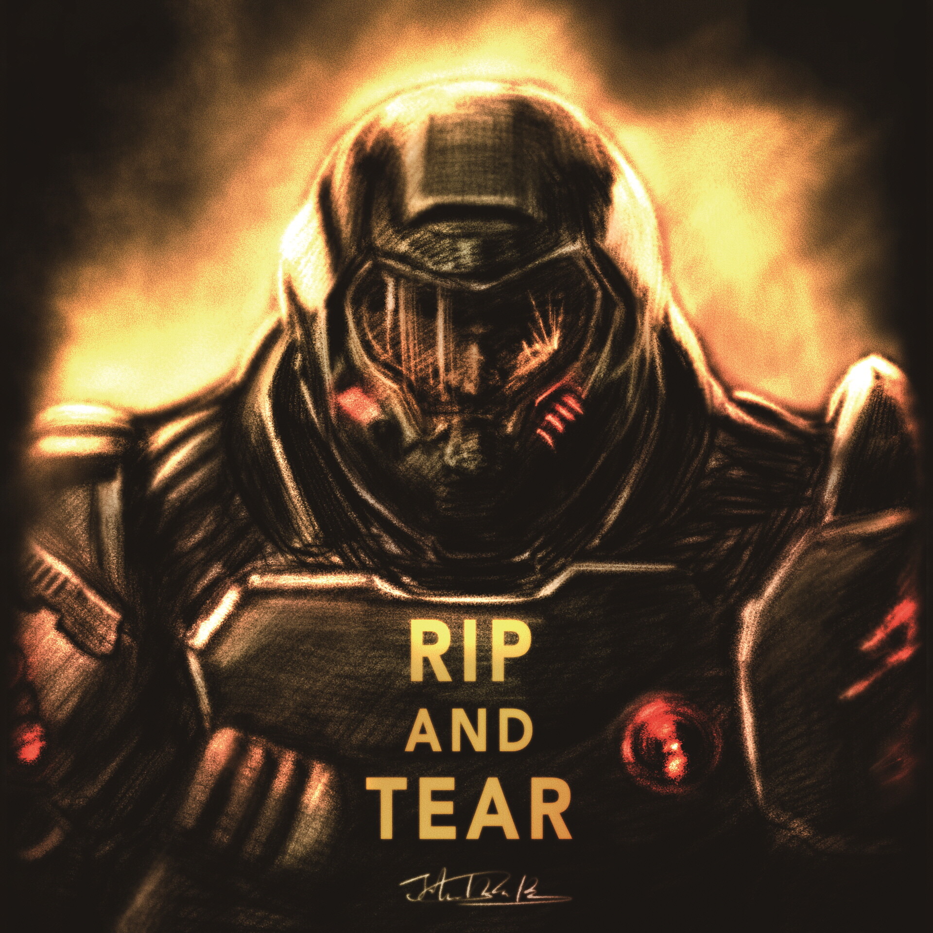 ArtStation - Doom Slayer
