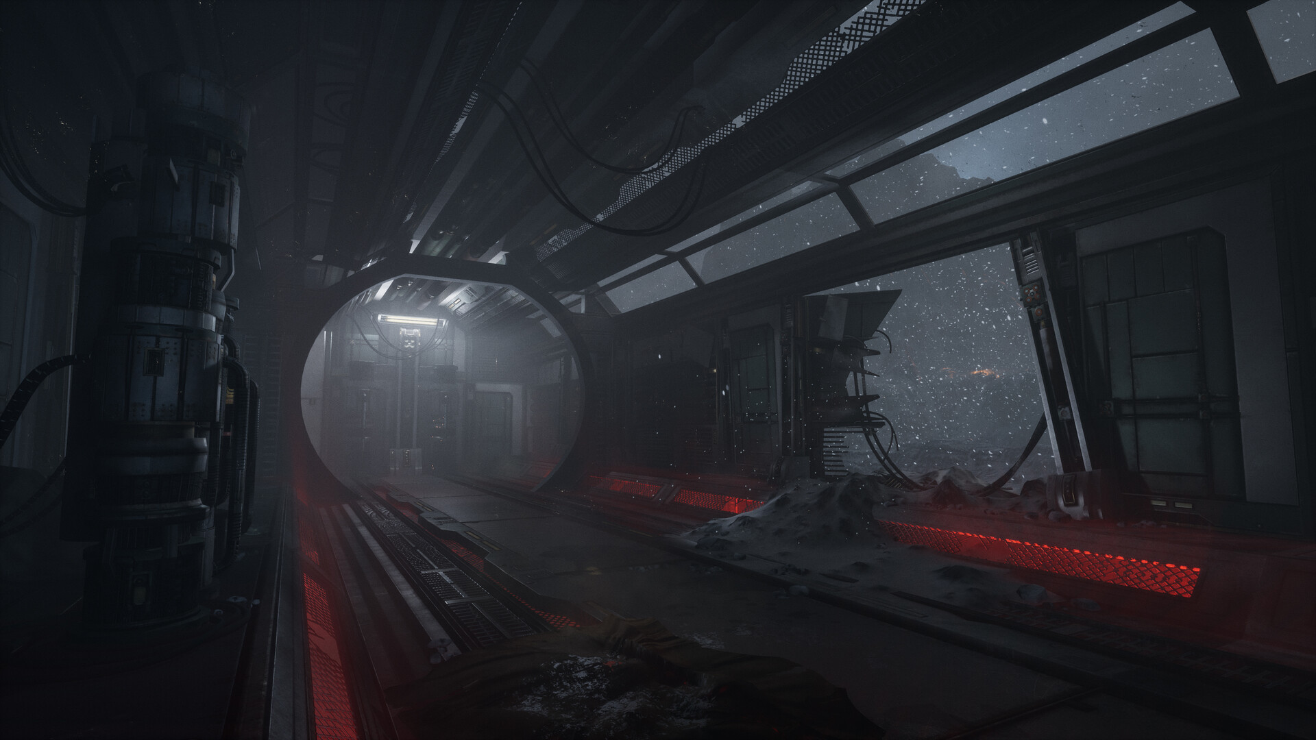 Michael Bonaldi - Unreal Sci-Fi Lighting Studies