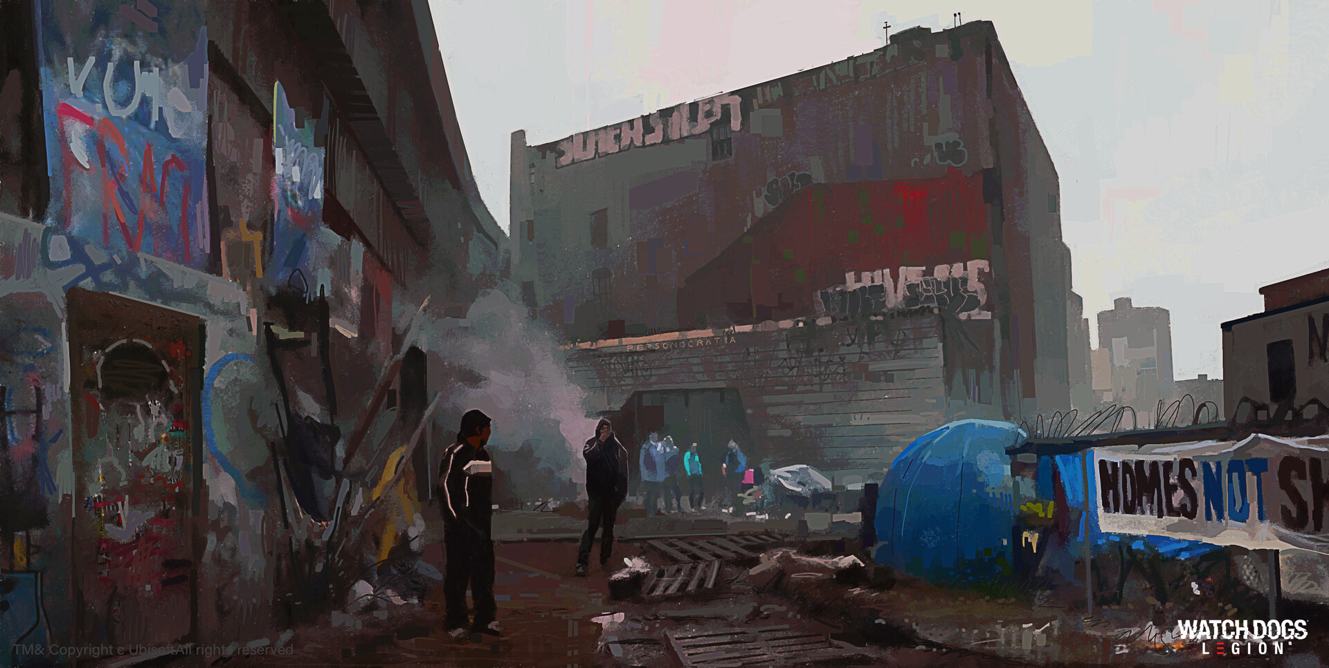 ArtStation - Watch Dogs Legion