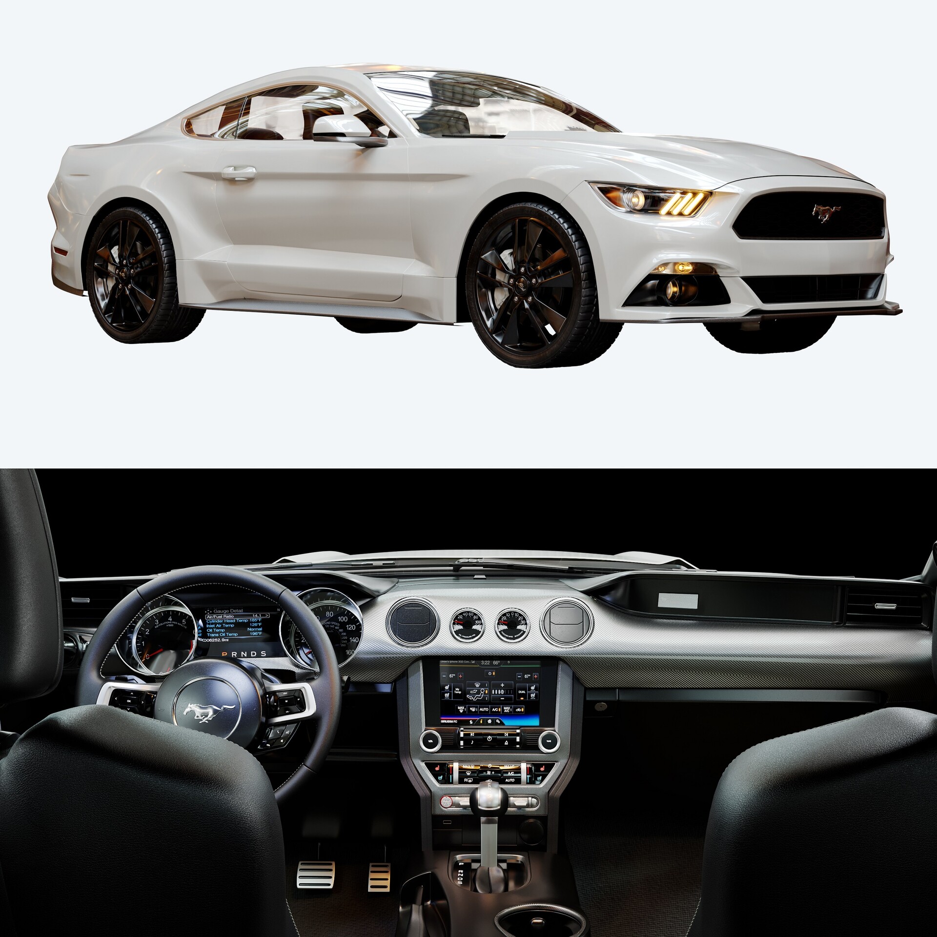 ArtStation - Ford Mustang GT 3D Model (Available now)
