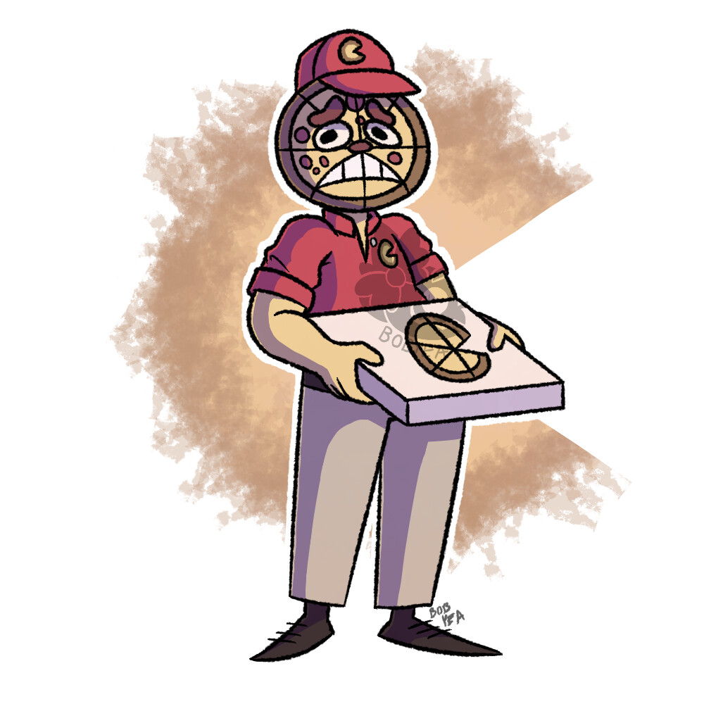 ArtStation - Pizza Face