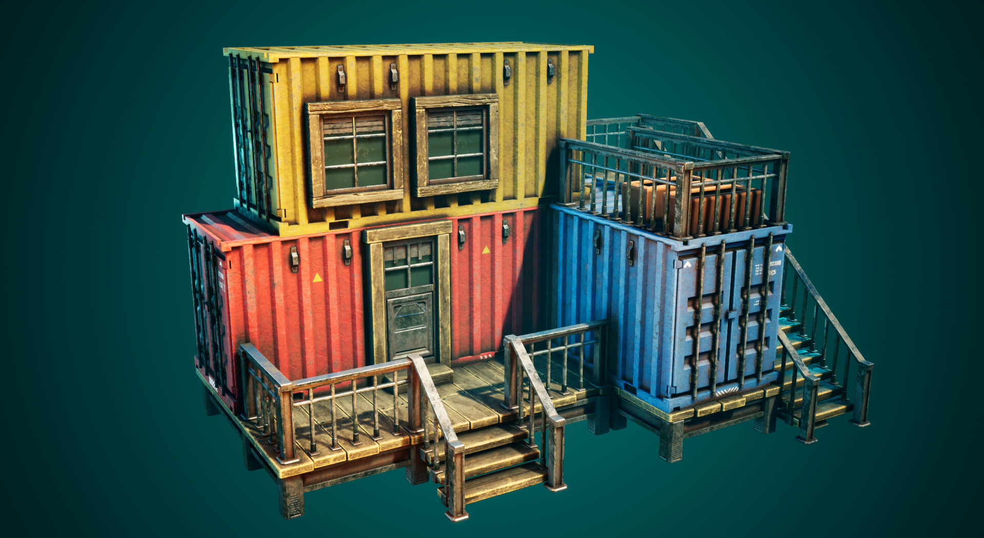 ArtStation - Container House