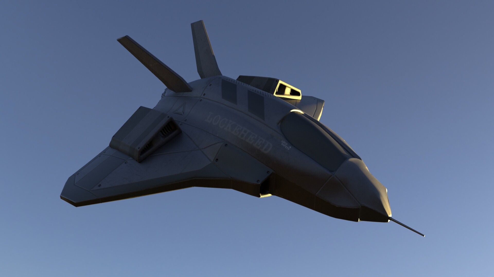 ArtStation - 3D Model - Lockeheed