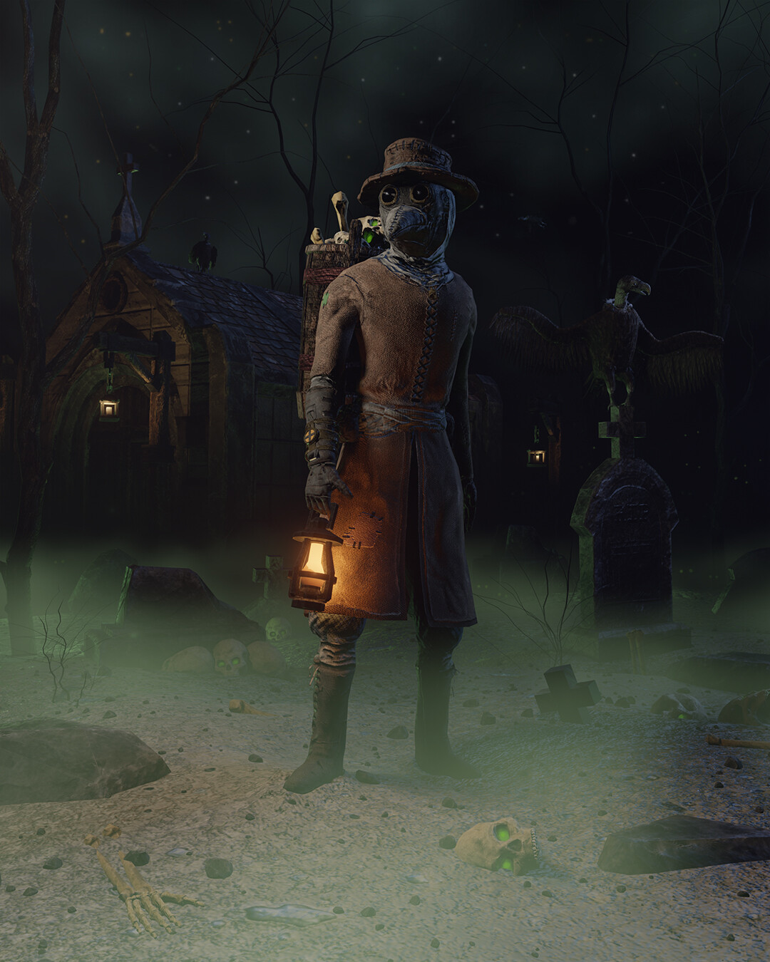 ArtStation - The Bone Collector