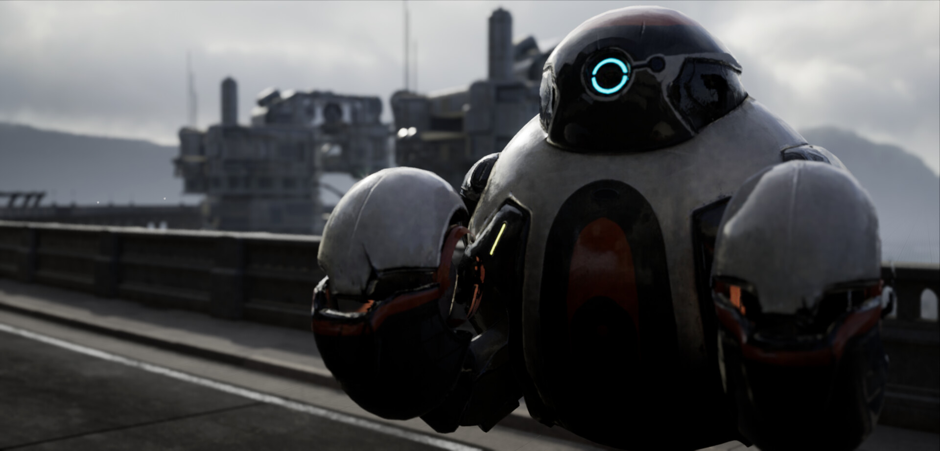 ArtStation - FAT ROBOT UE4 RTX