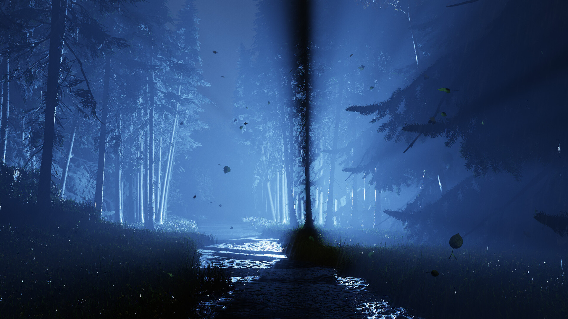 ArtStation - CRYENGINE V - Spooky Forest 2