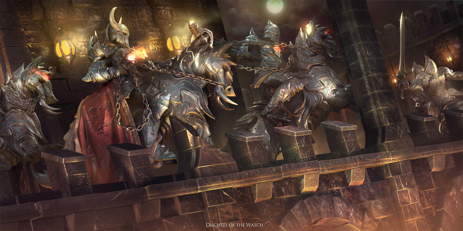 ArtStation - The Disciples of the Watch