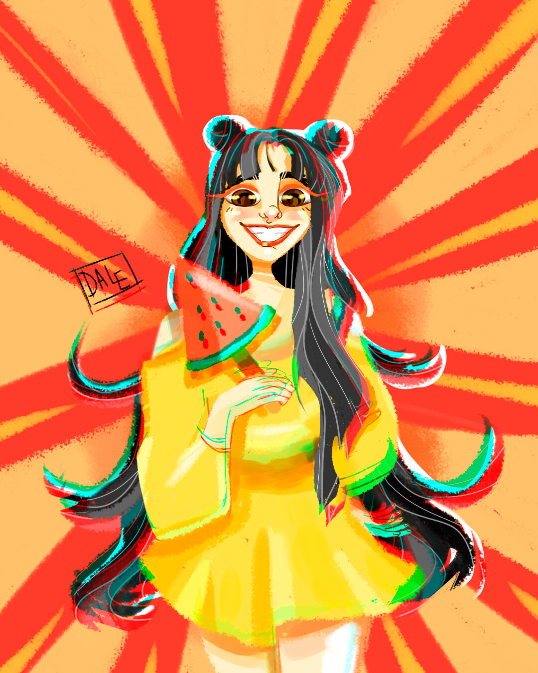 ArtStation - Magali Fanart (Turma da Mônica)