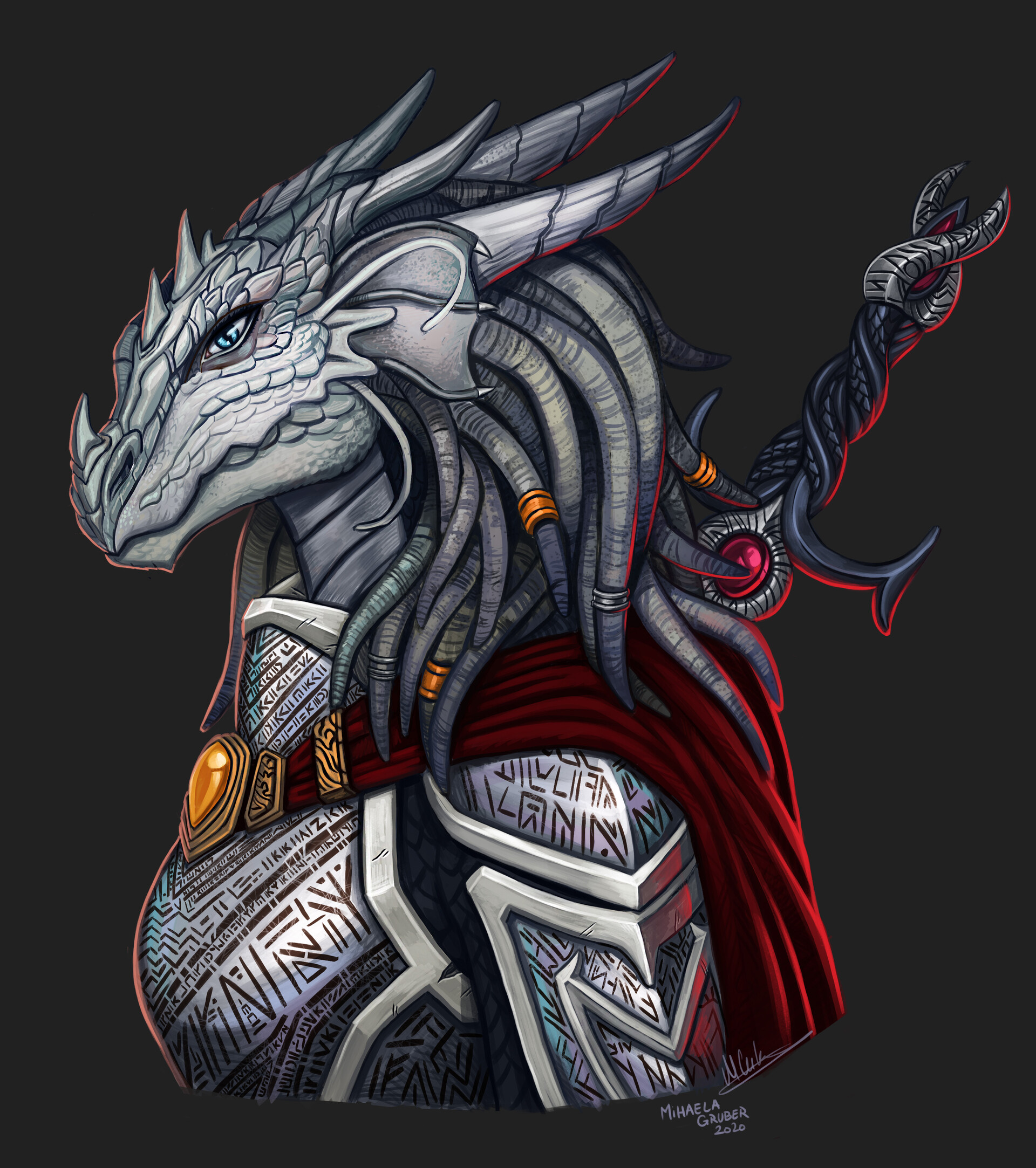 ArtStation - Chalcedony commission