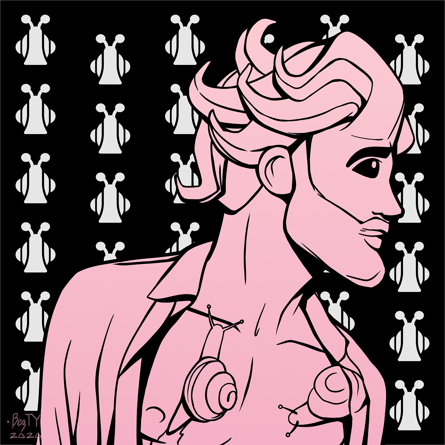 ArtStation - day 12: slippery [inktober]